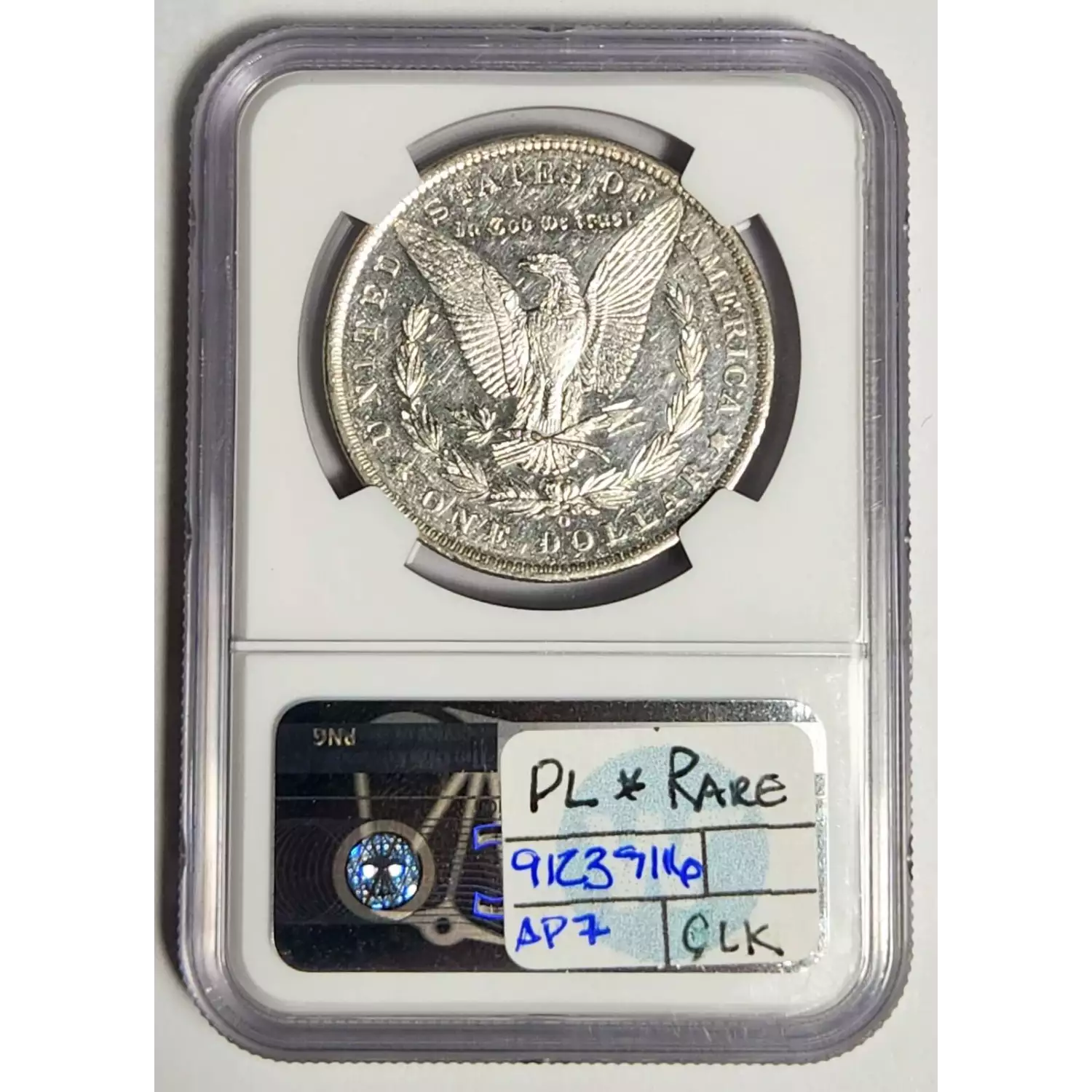 1886-O Morgan Silver Dollar NGC AU-55 - PL * RARE - Bob Paul Rare Coins