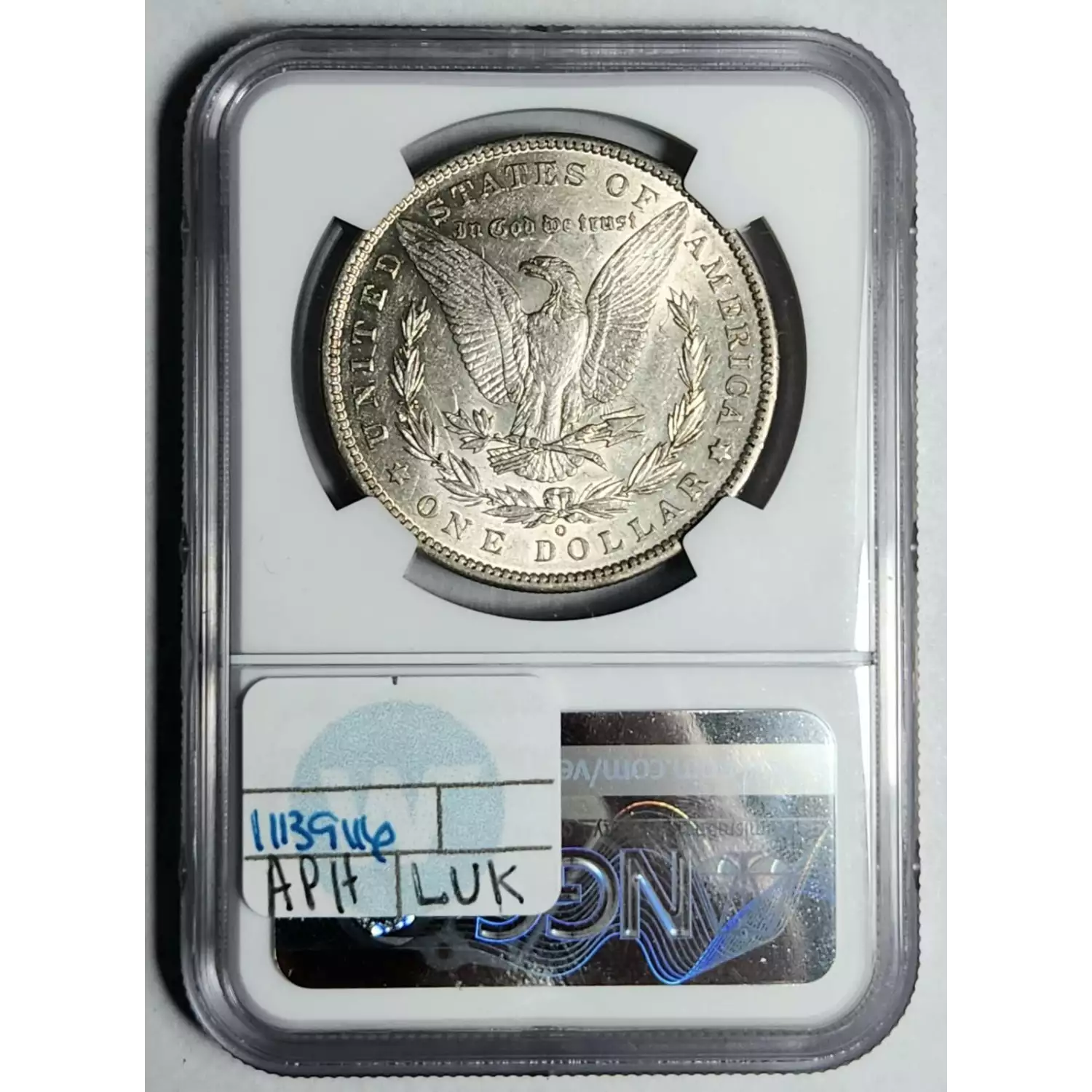 1886-O Morgan Silver Dollar NGC AU-55 - Bob Paul Rare Coins