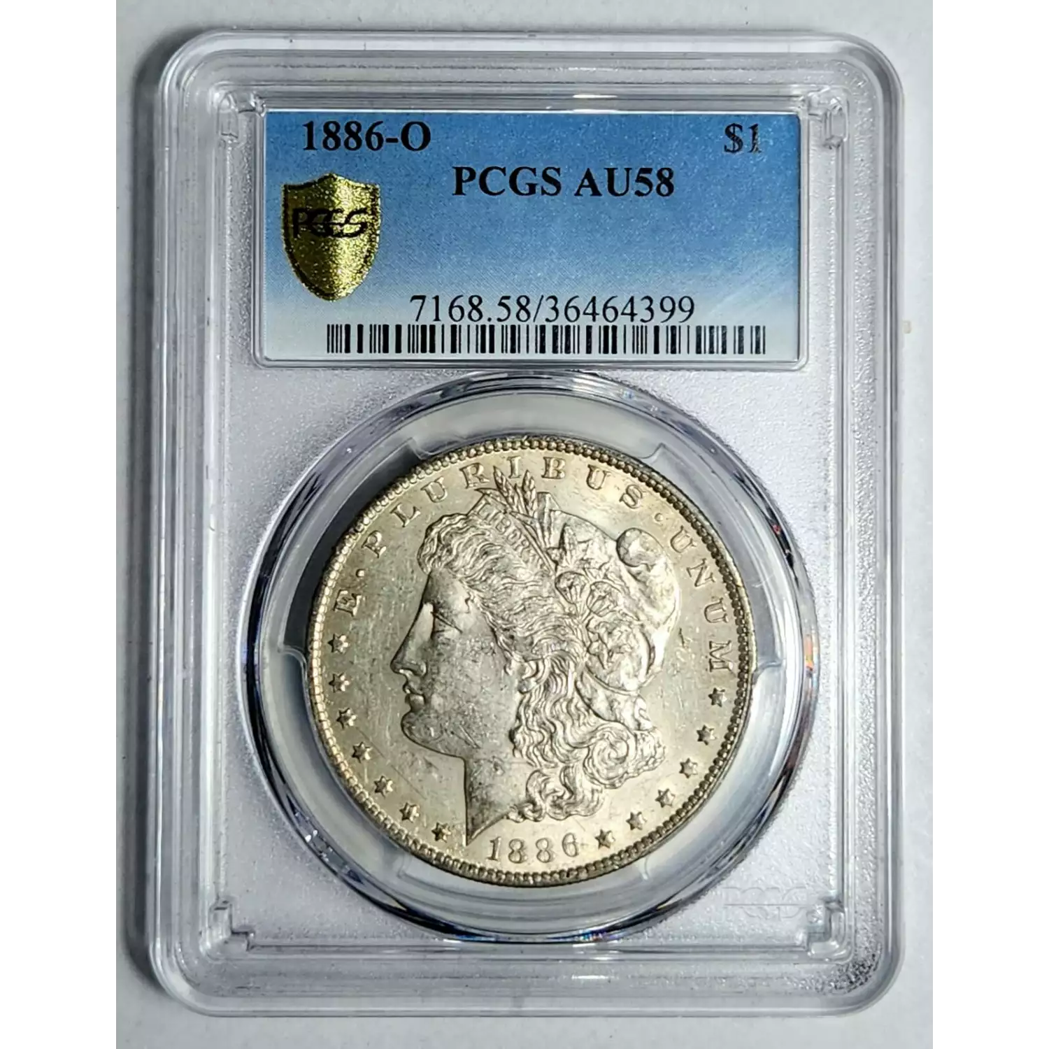 1886-O Morgan Silver Dollar PCGS AU-58 - Bob Paul Rare Coins