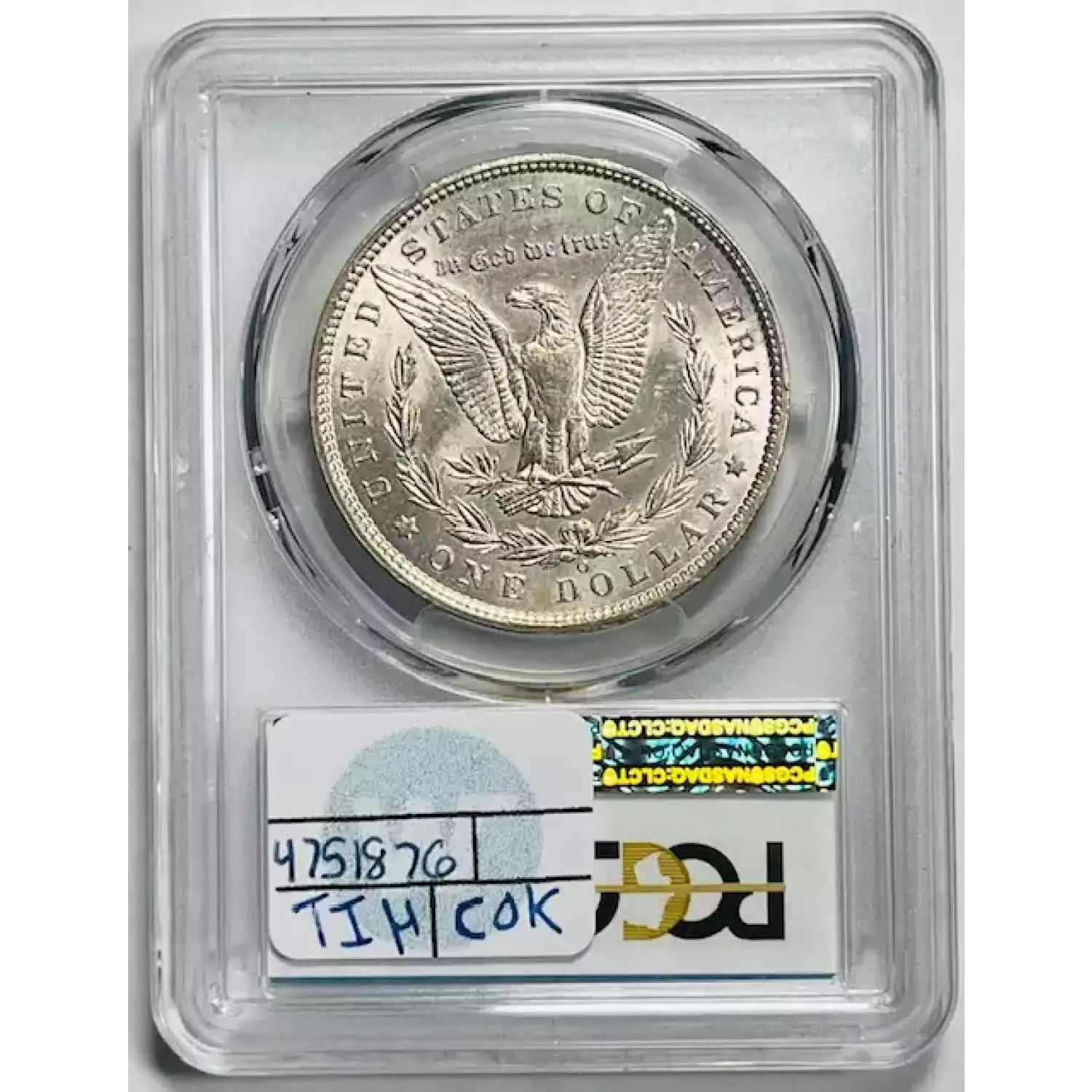 1886-O Morgan Silver Dollar PCGS AU-58 - Bob Paul Rare Coins