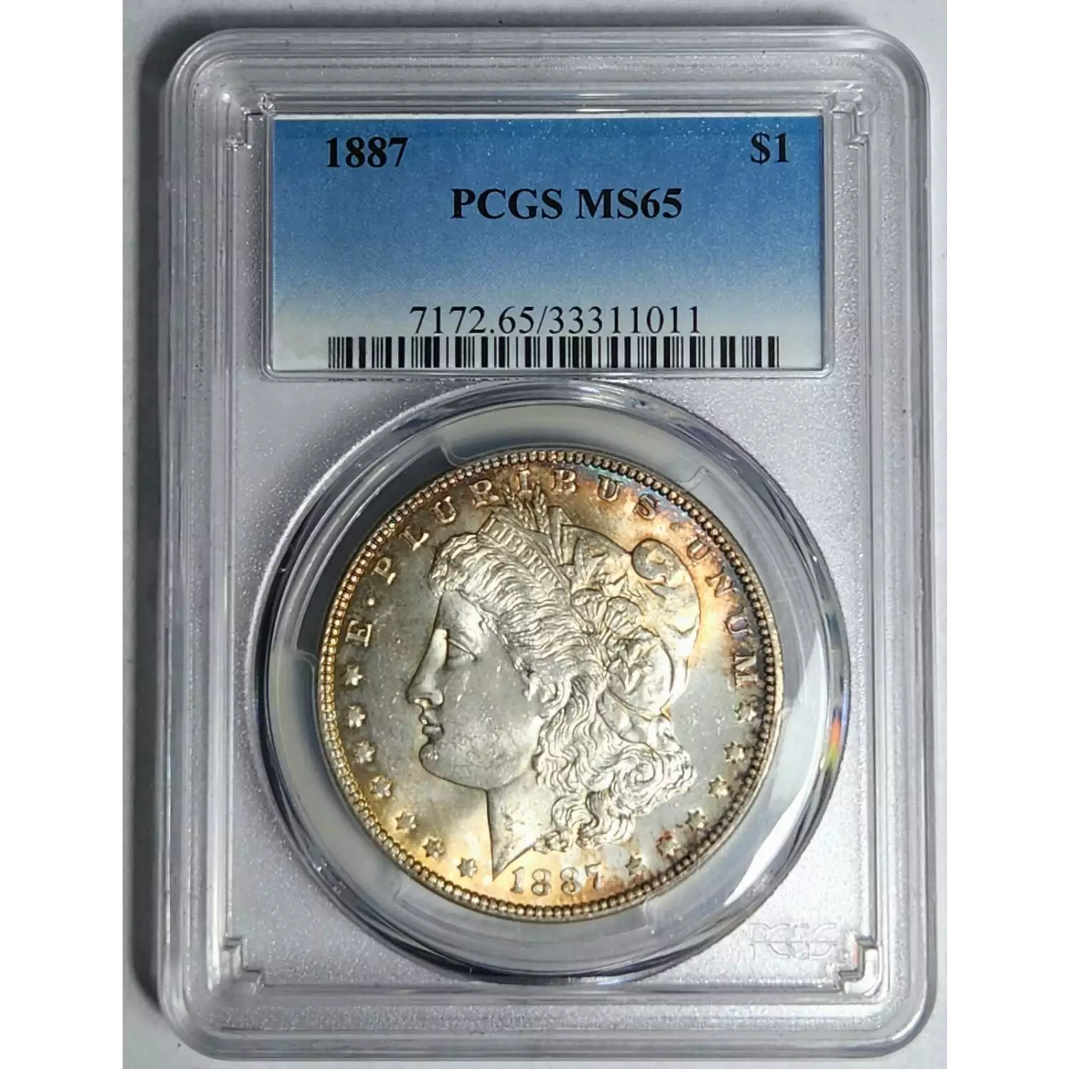 1887 Morgan Silver Dollar PCGS MS-65 - Bob Paul Rare Coins