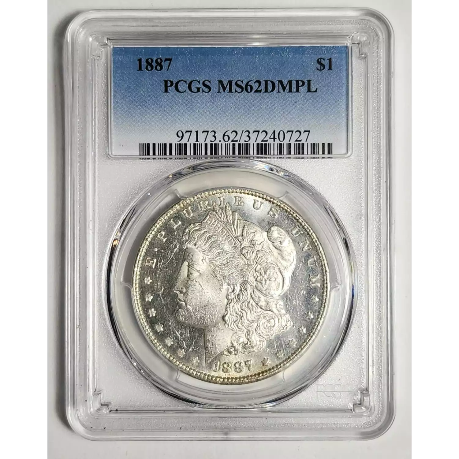 1887 Morgan Silver Dollar PCGS MS-62 DMPL - Bob Paul Rare Coins