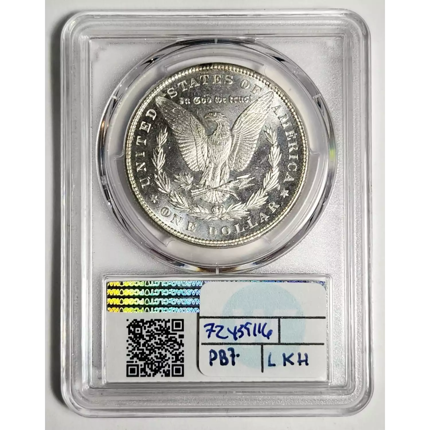 1887 Morgan Silver Dollar PCGS MS-62 DMPL - Bob Paul Rare Coins