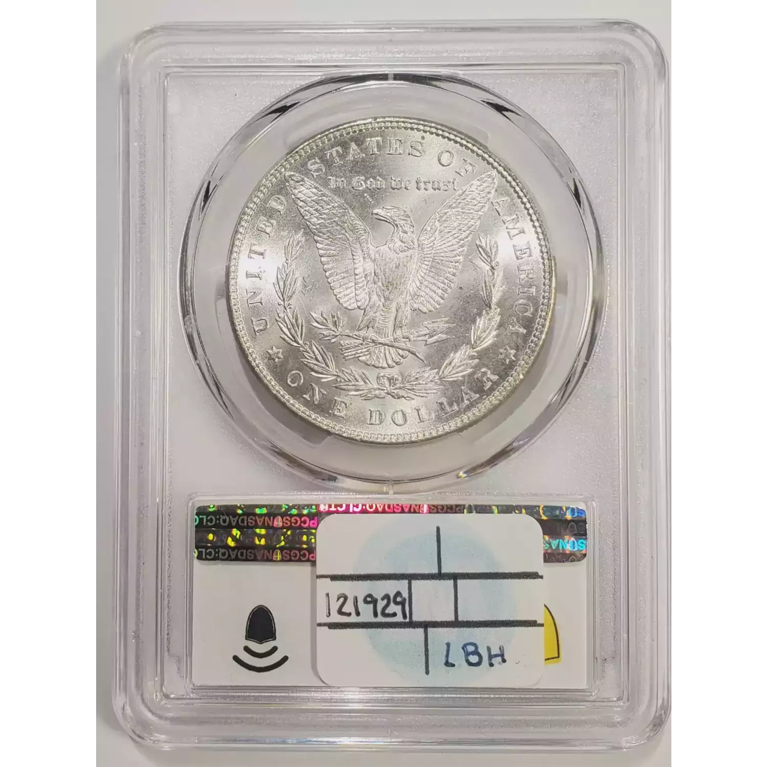 1887 Morgan Silver Dollar PCGS MS-64 TOP 100 VAM 12 Alligator Eye Sight ...