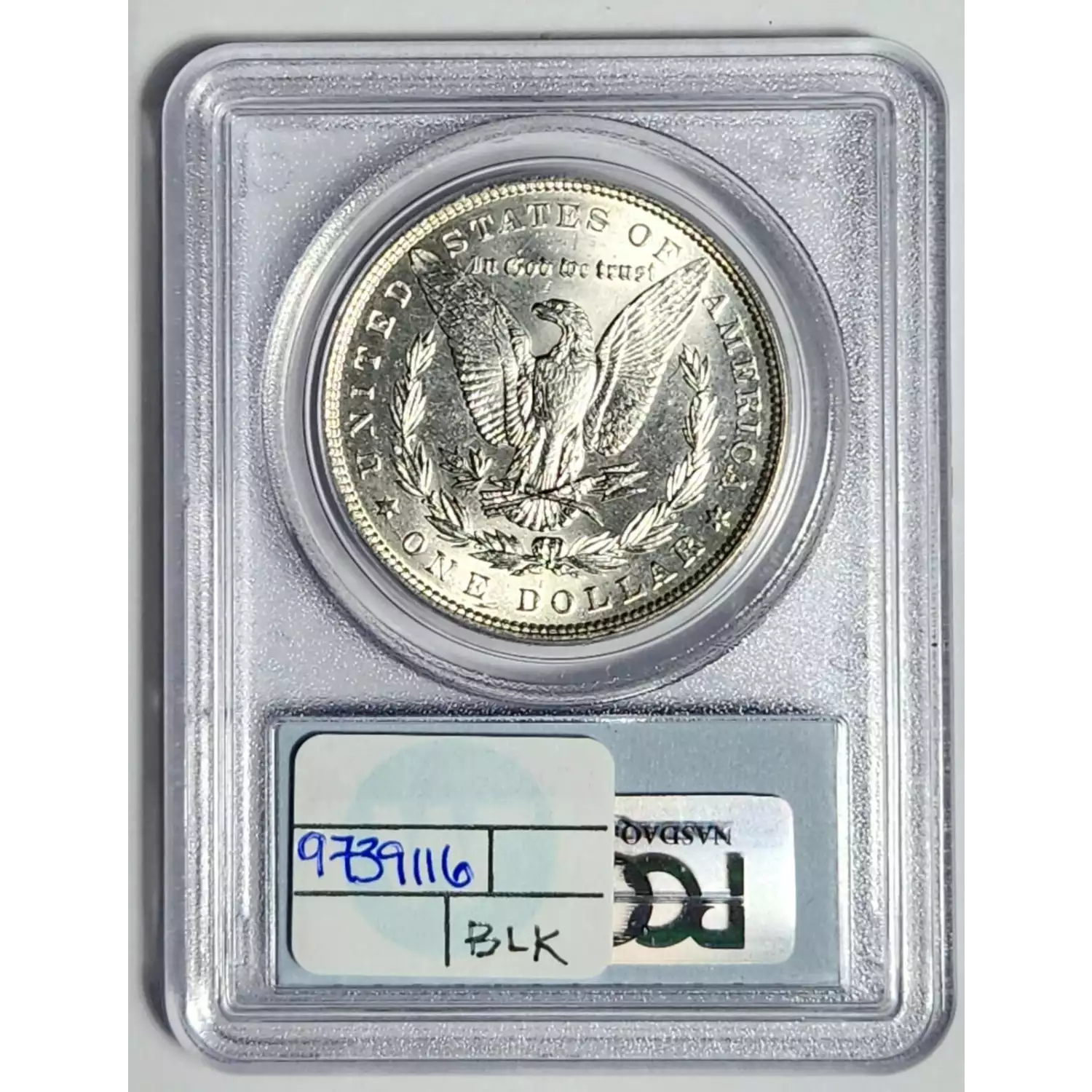 1887 Morgan Silver Dollar PCGS MS-60 VAM 12 - ALLIGATOR EYE - TOP 100 ...