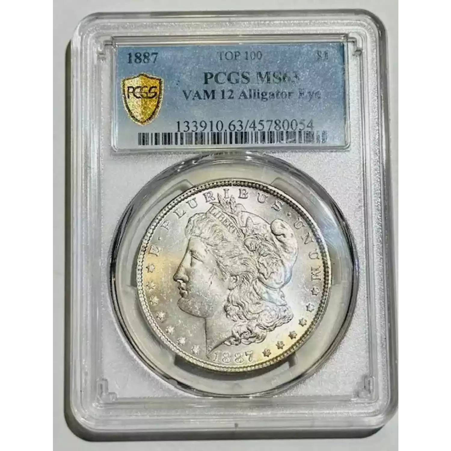 1887 Morgan Silver Dollar PCGS MS-63 VAM 12 - Bob Paul Rare Coins