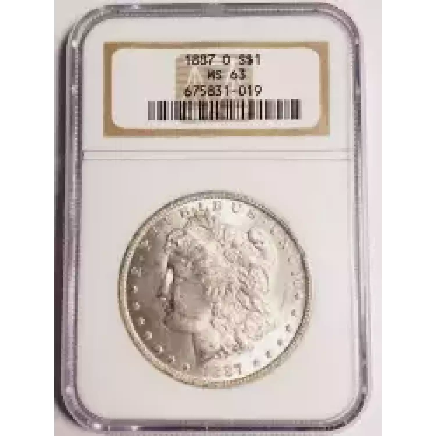 1887-O Morgan Silver Dollar NGC MS-63 - Bob Paul Rare Coins