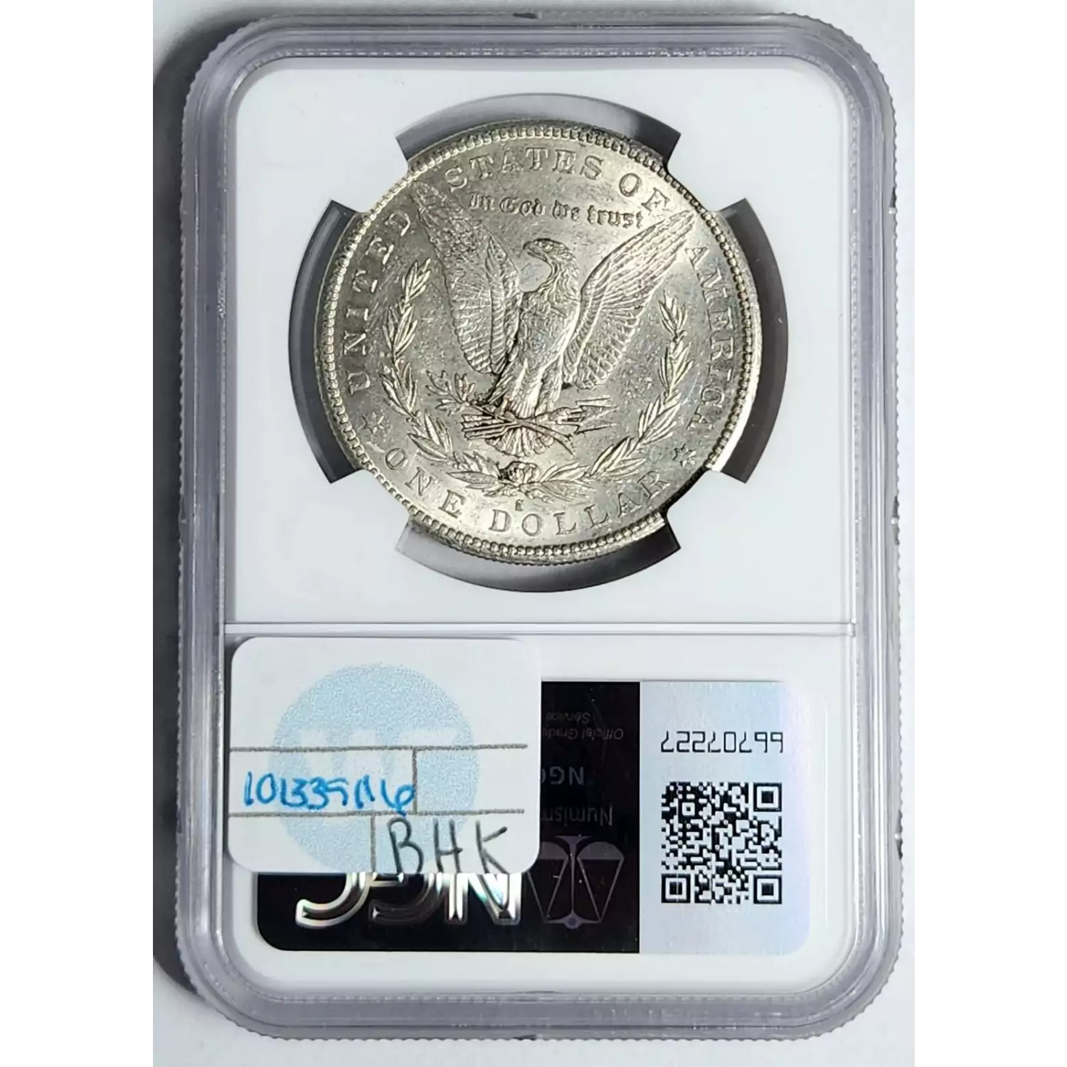 1887-S Morgan Silver Dollar NGC AU-55 - Bob Paul Rare Coins