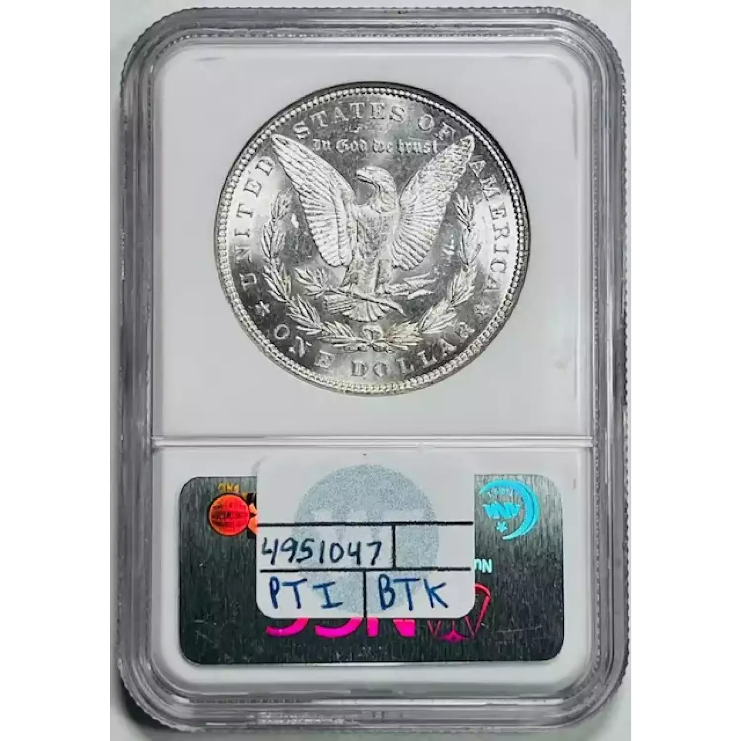 1887 Morgan Silver Dollar NGC MS-65 Sight White - Bob Paul Rare Coins