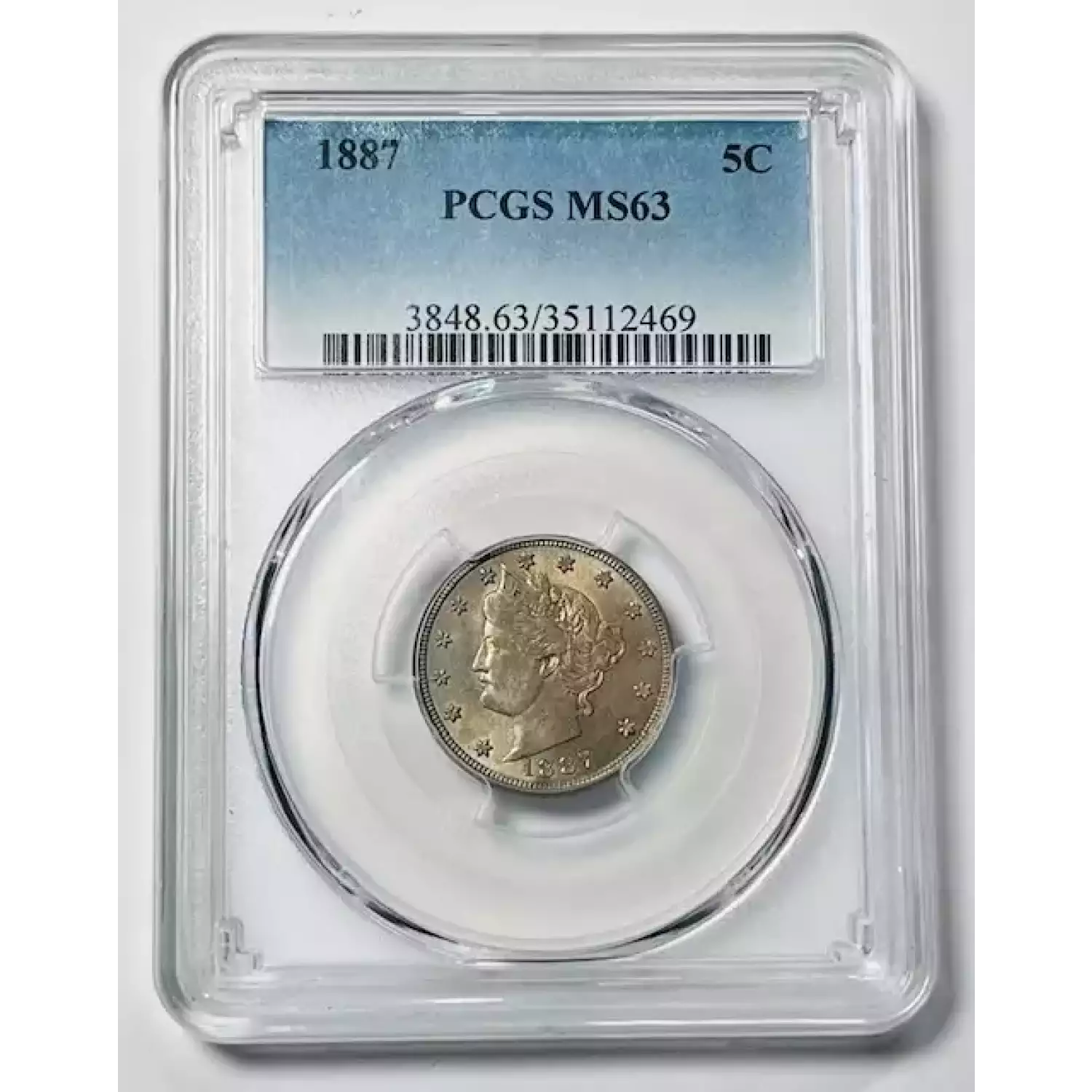1887 Liberty Head Nickel PCGS MS-63 - Bob Paul Rare Coins