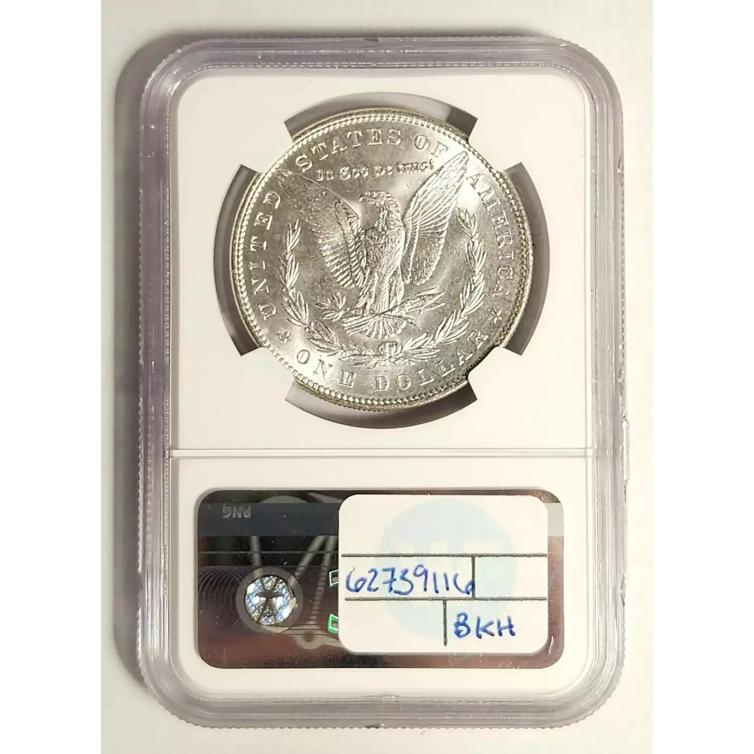 1887 Morgan Silver Dollar NGC MS-64 NY Bank Hoard From U.S. Treasury Bag Sight White - Bob Paul ...