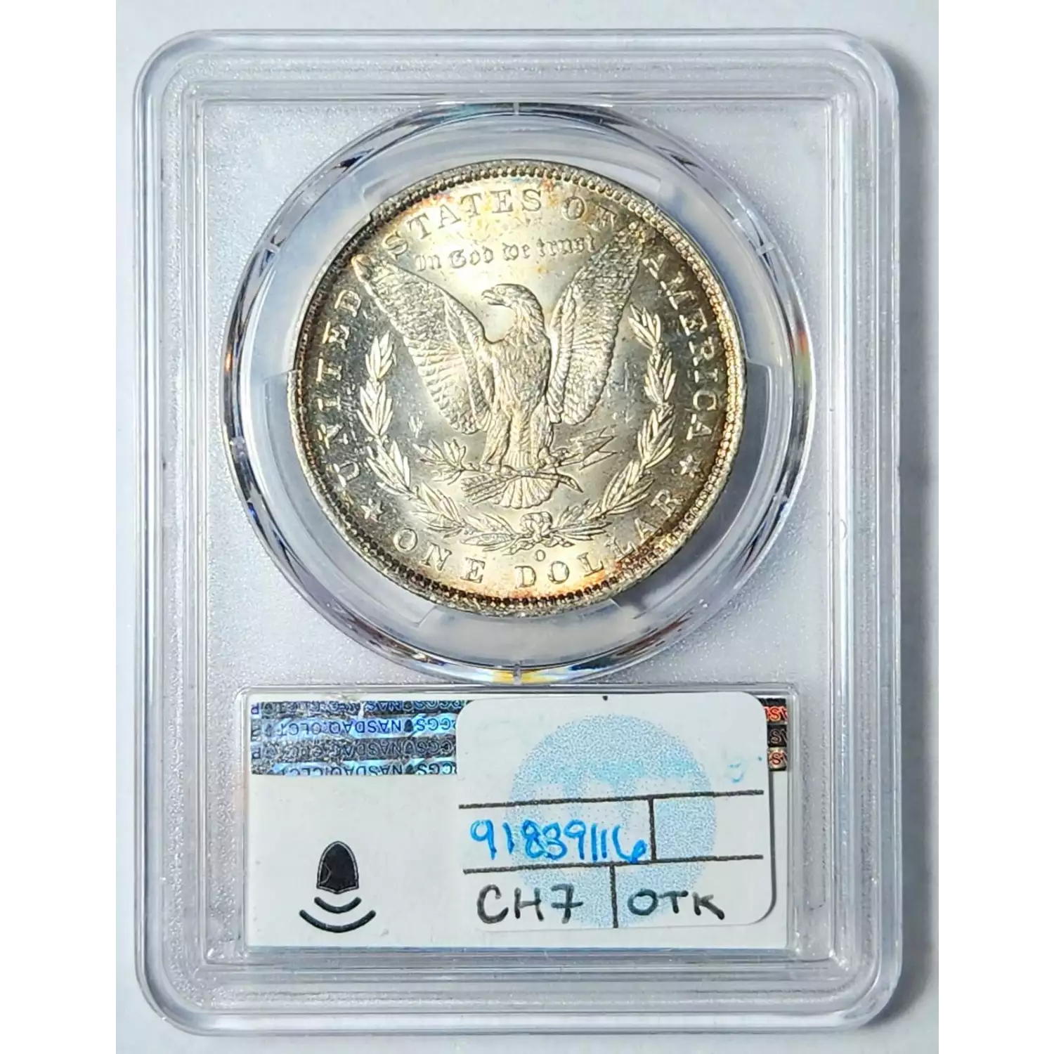 1887-O Morgan Silver Dollar PCGS MS-64 - CAC CAC - Bob Paul Rare Coins