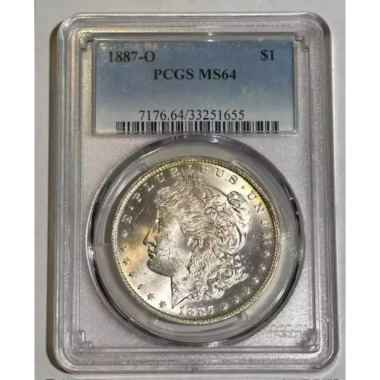 1887-O Morgan Silver Dollar PCGS MS-64 - Bob Paul Rare Coins