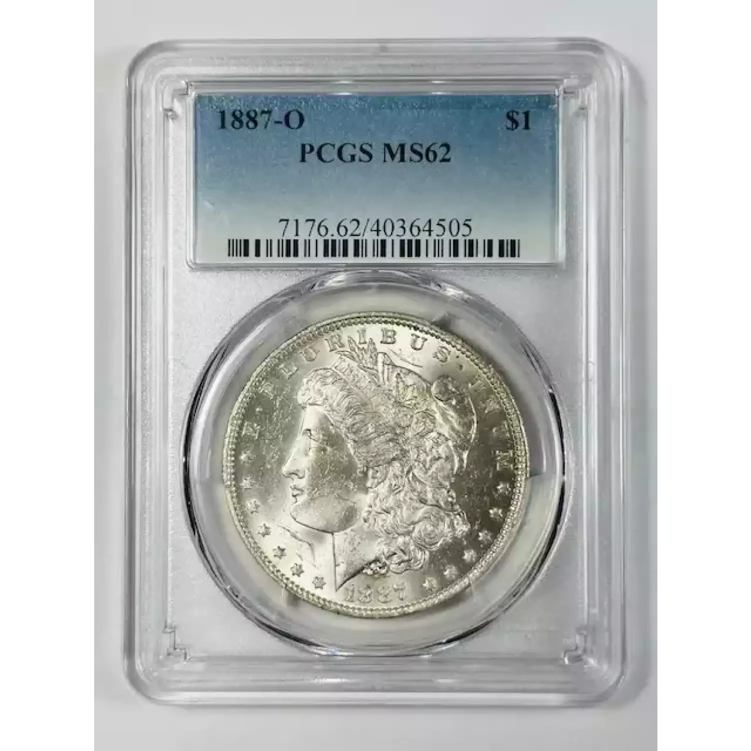 1887-O Morgan Silver Dollar PCGS MS-62 White coin! - Bob Paul Rare Coins