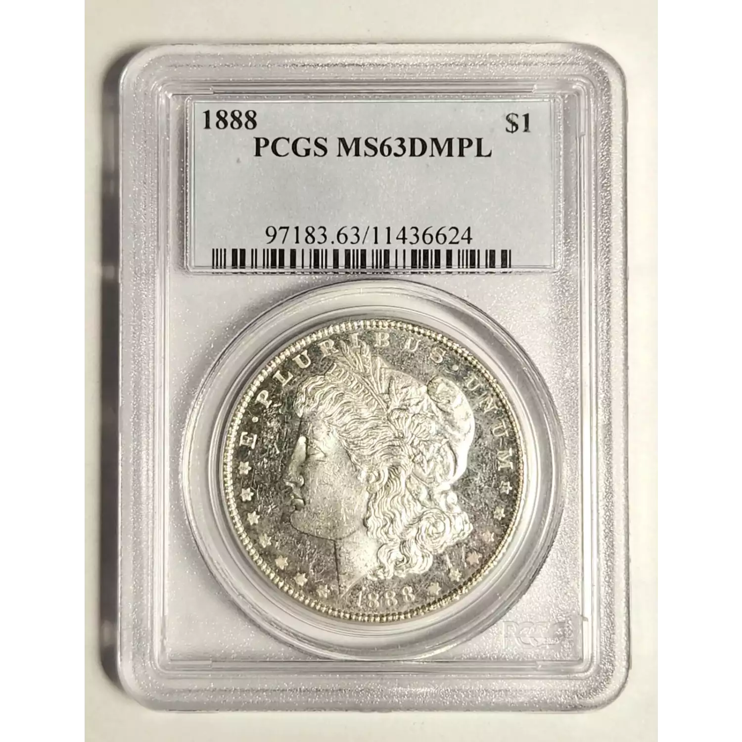 1888 Morgan Silver Dollar PCGS MS-63 DMPL - Bob Paul Rare Coins