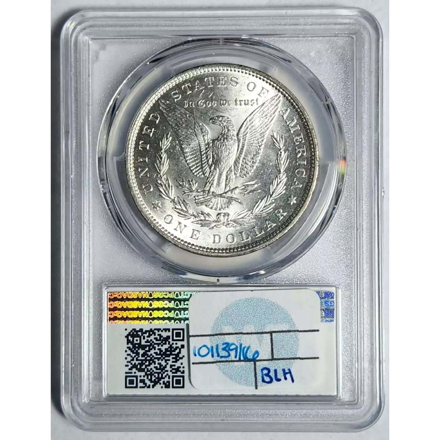 1888 Morgan Silver Dollar PCGS AU-58 VAM 11 - DOUBLE EAR - TOP 100 Sight White - Bob Paul Rare Coins