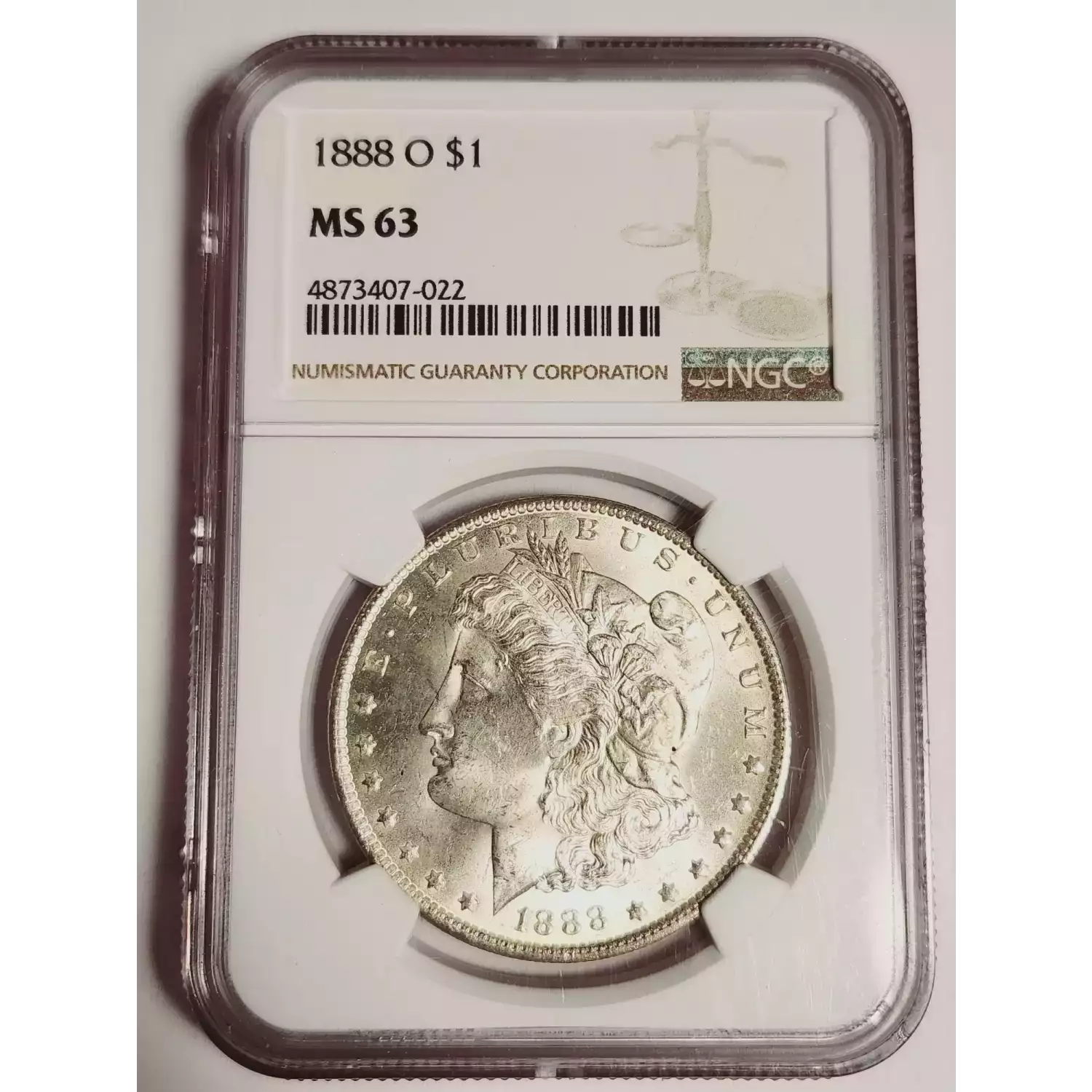1888-O Morgan Silver Dollar NGC MS-63 - Bob Paul Rare Coins