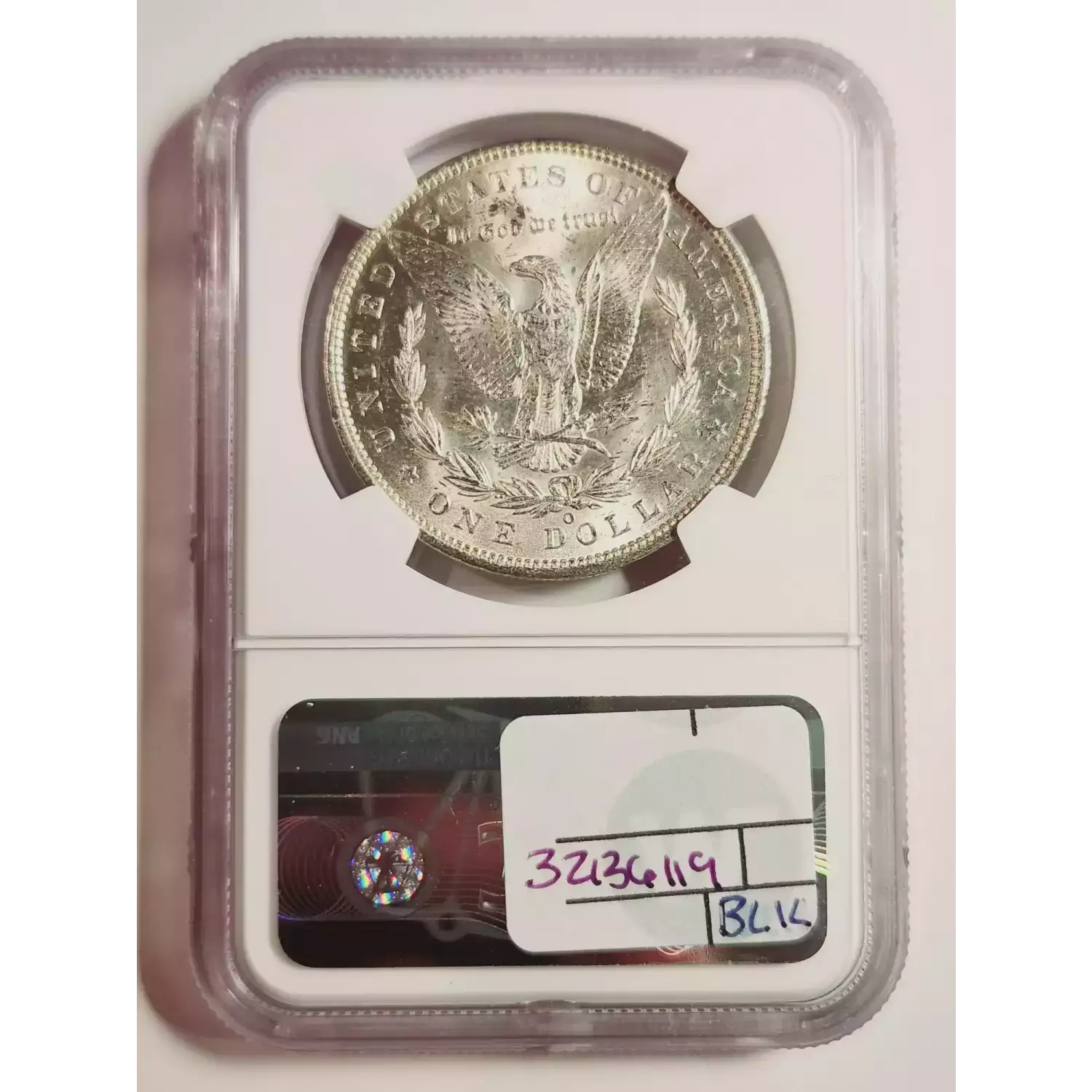 1888-O Morgan Silver Dollar NGC MS-63 - GREAT SOUTHERN TREASURY HOARD - Bob Paul Rare Coins
