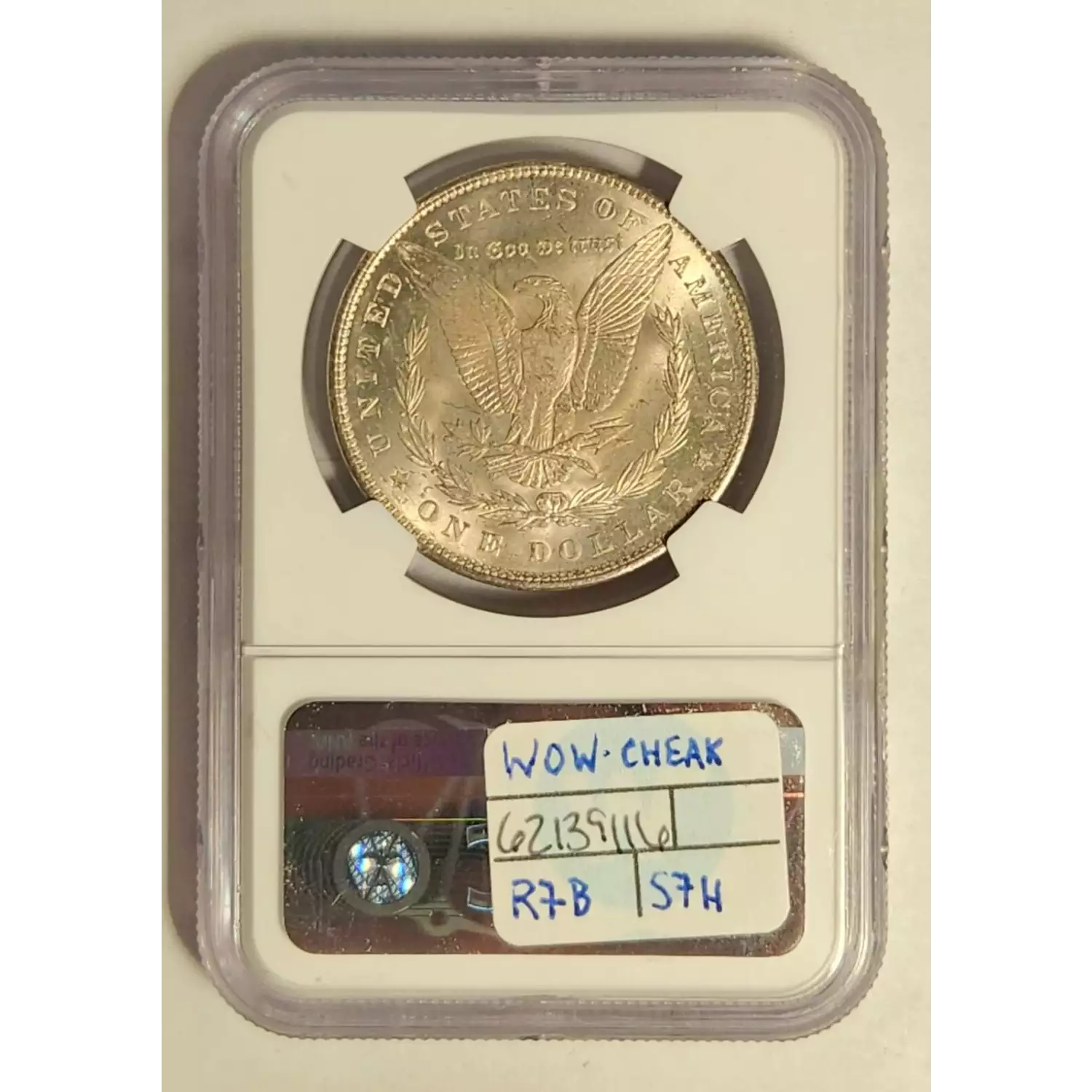 1888 Morgan Silver Dollar NGC MS-66 - WOW - GREAT CHEAK - Bob Paul Rare Coins