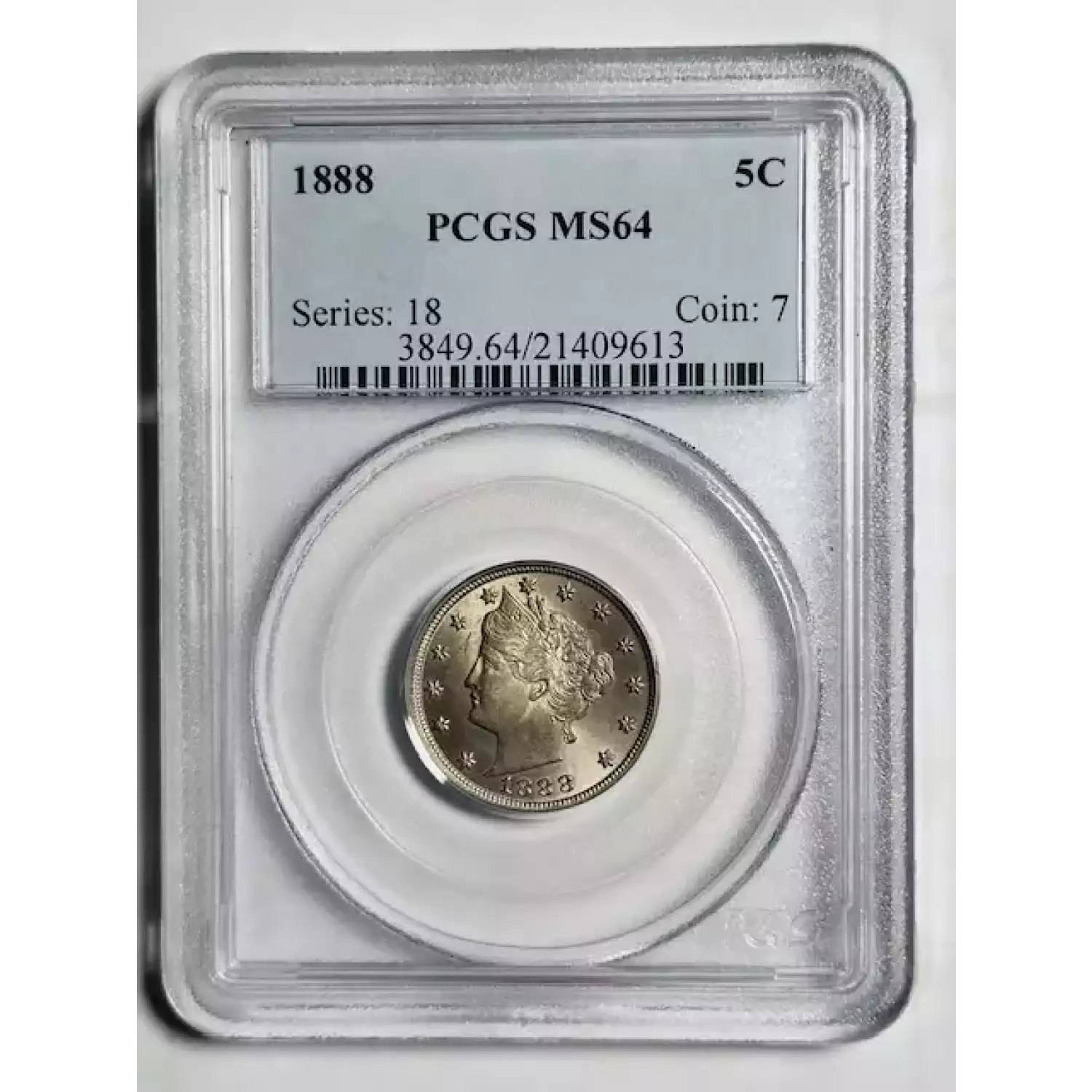 1888 Liberty Head Nickel PCGS MS-64 - Bob Paul Rare Coins