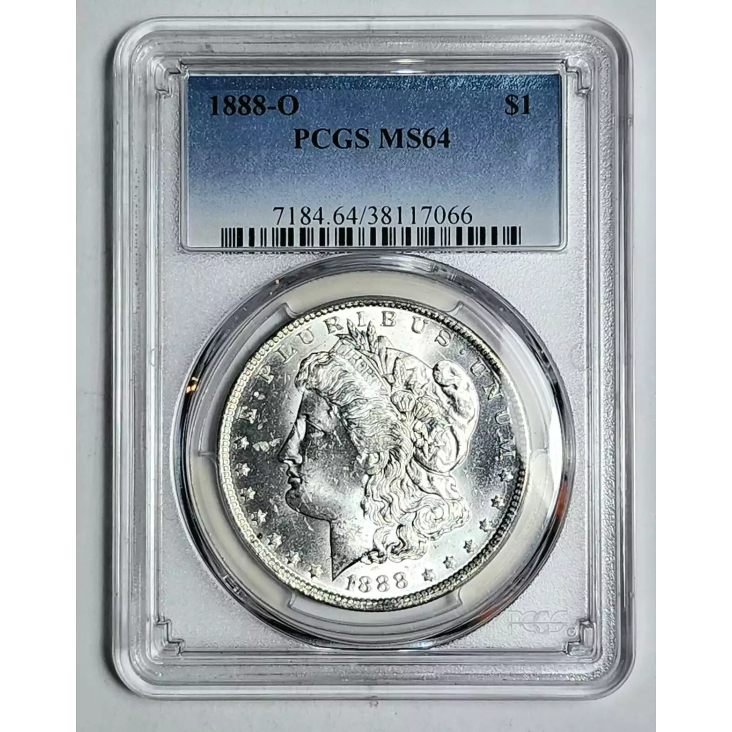 1888-O Morgan Silver Dollar PCGS MS-64 - WHITE! - Bob Paul Rare Coins