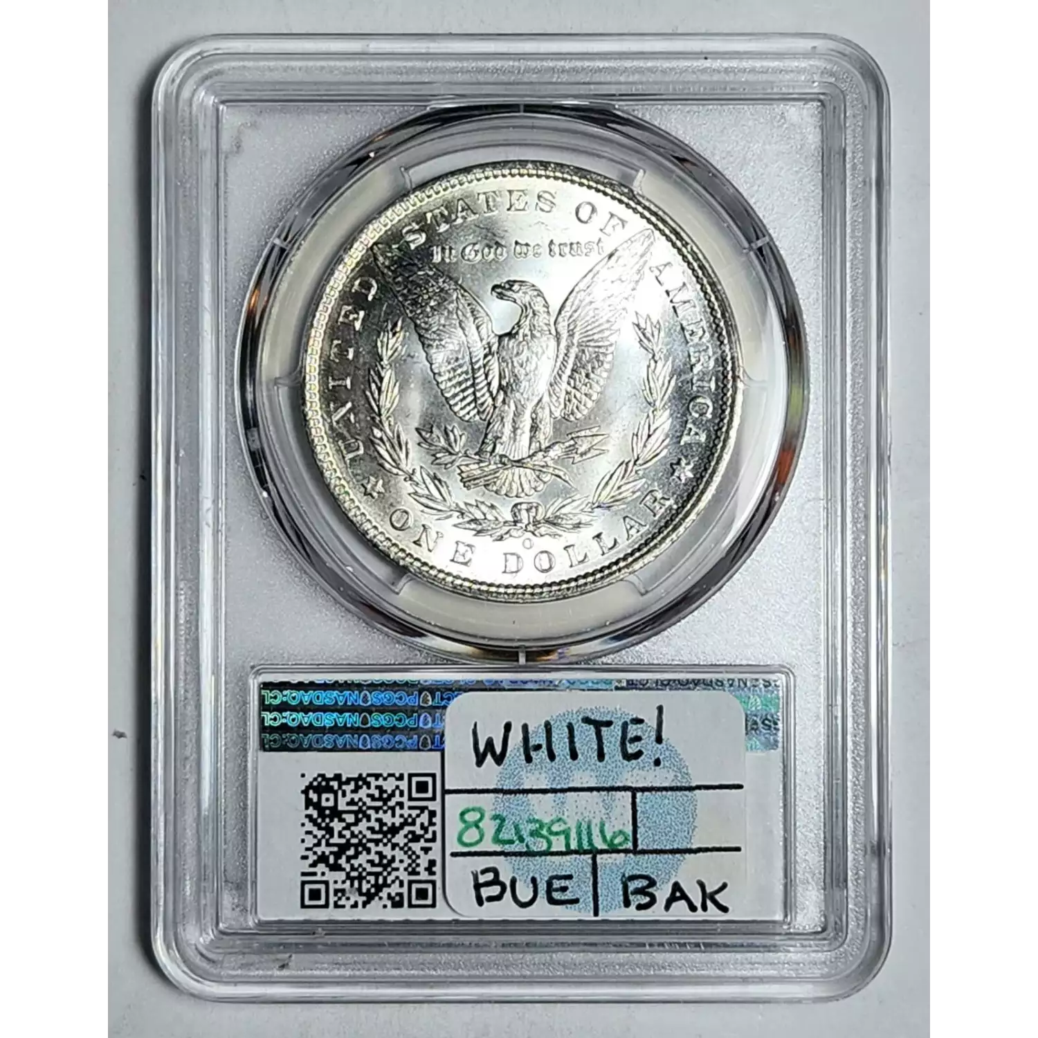 1888-O Morgan Silver Dollar PCGS MS-64 - WHITE! - Bob Paul Rare Coins