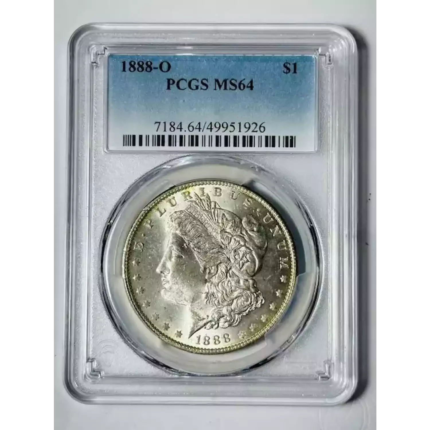 1888-O Morgan Silver Dollar PCGS MS-64 - Bob Paul Rare Coins