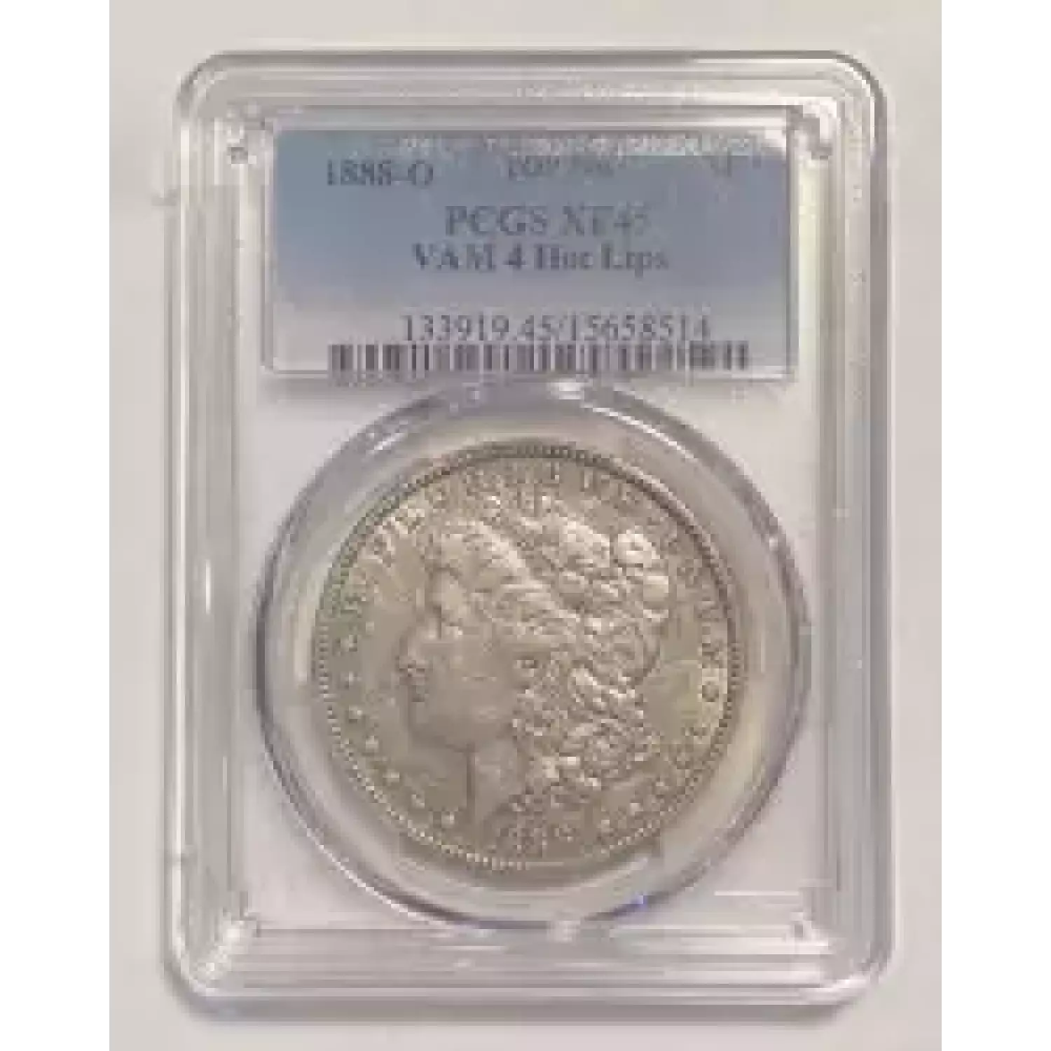 1888-O Morgan Silver Dollar PCGS XF-45 Doubled Die Obv VAM 4 - Bob Paul Rare Coins