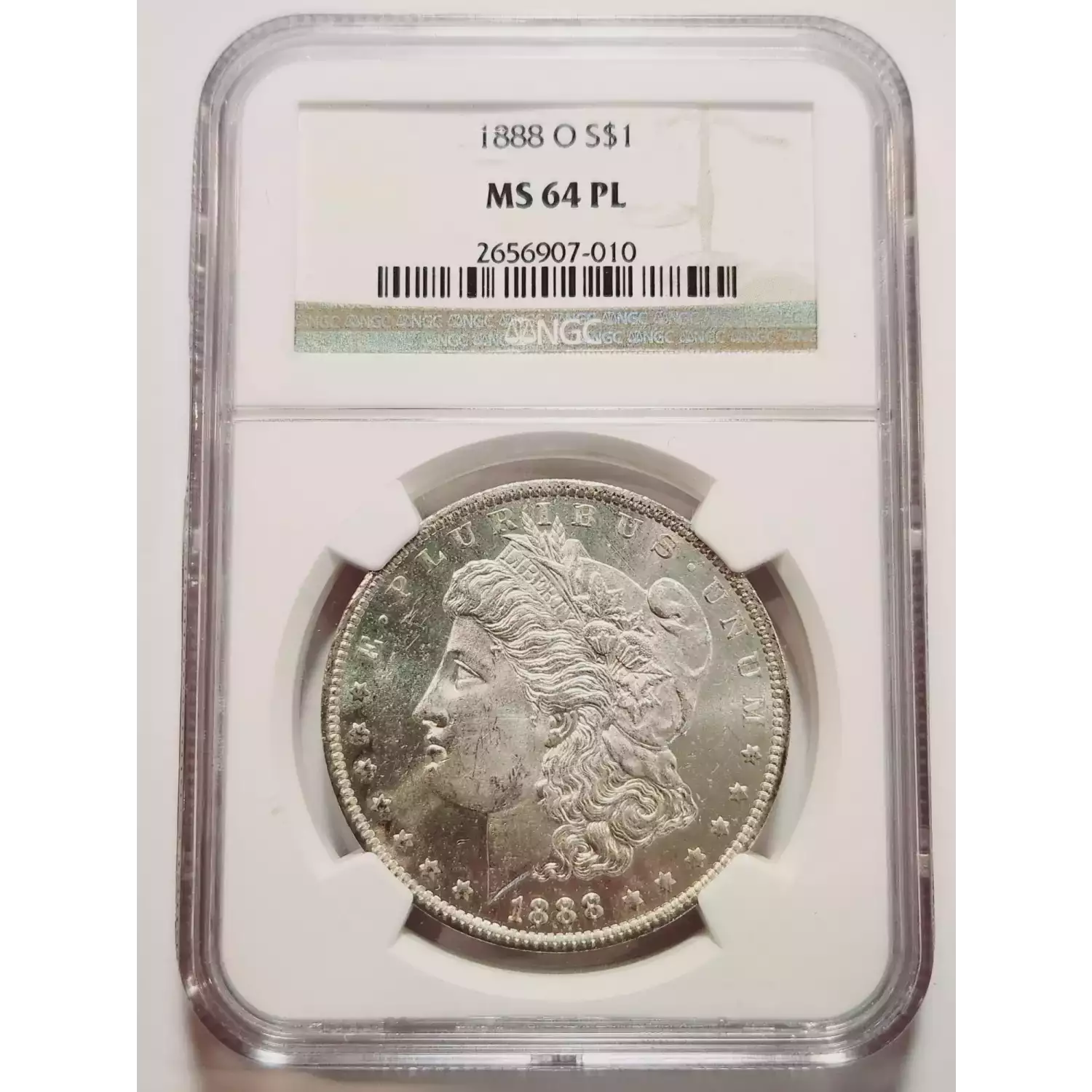 1888-O Morgan Silver Dollar NGC MS-64 PL - Bob Paul Rare Coins