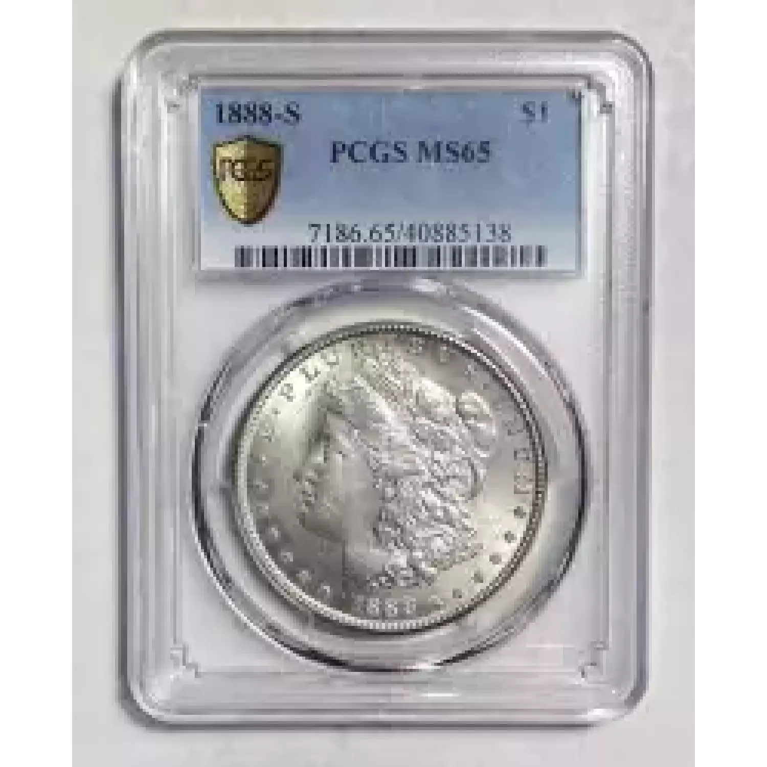 1888-S Morgan Silver Dollar PCGS MS-65 - Bob Paul Rare Coins