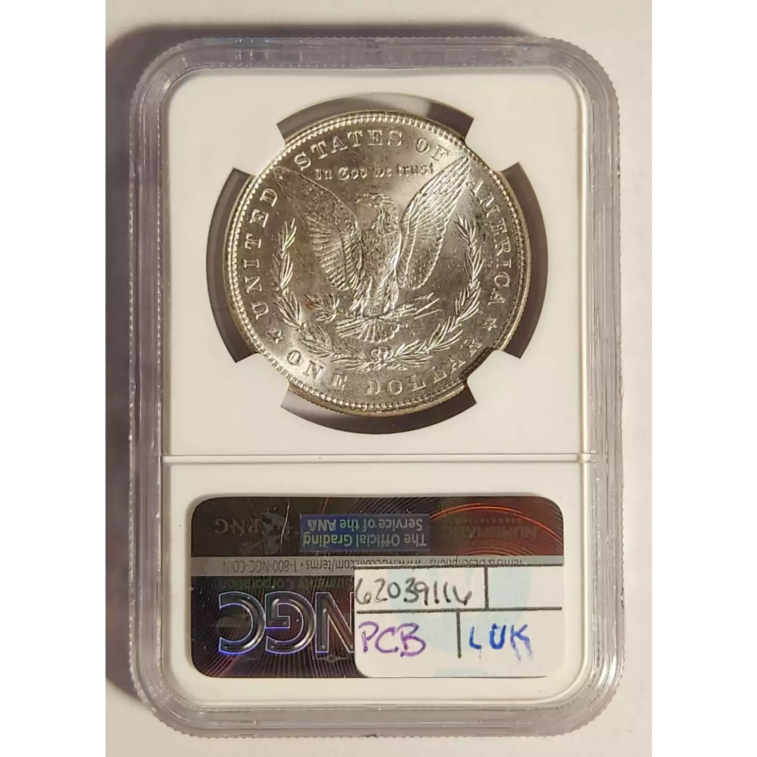 1888 Morgan Silver Dollar NGC MS-64 VAM-16 DDR WREATH & GOUGE - HOT 50 ...
