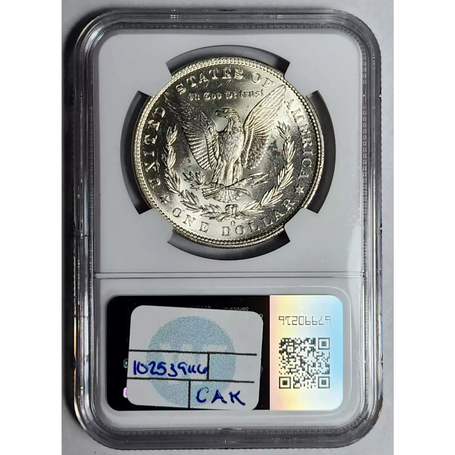 1889-O Morgan Silver Dollar NGC MS-62 Sight White - Bob Paul Rare Coins