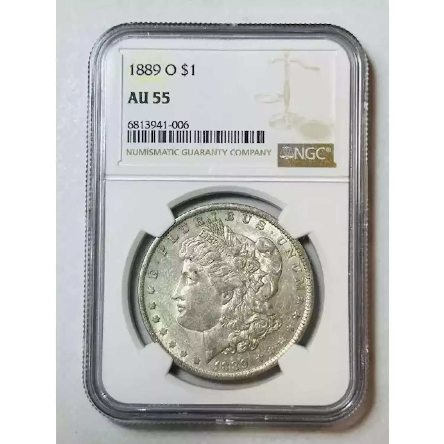 1889-O Morgan Silver Dollar NGC AU-55 - Bob Paul Rare Coins