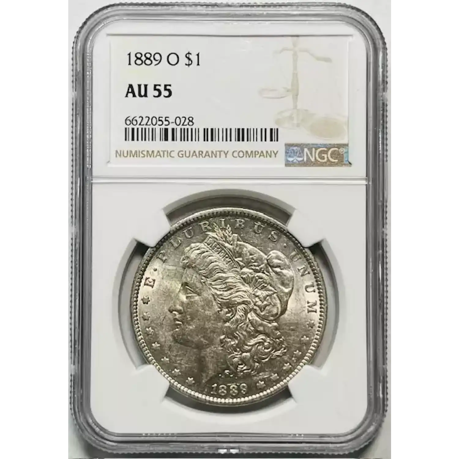 1889-O Morgan Silver Dollar NGC AU-55 - Bob Paul Rare Coins