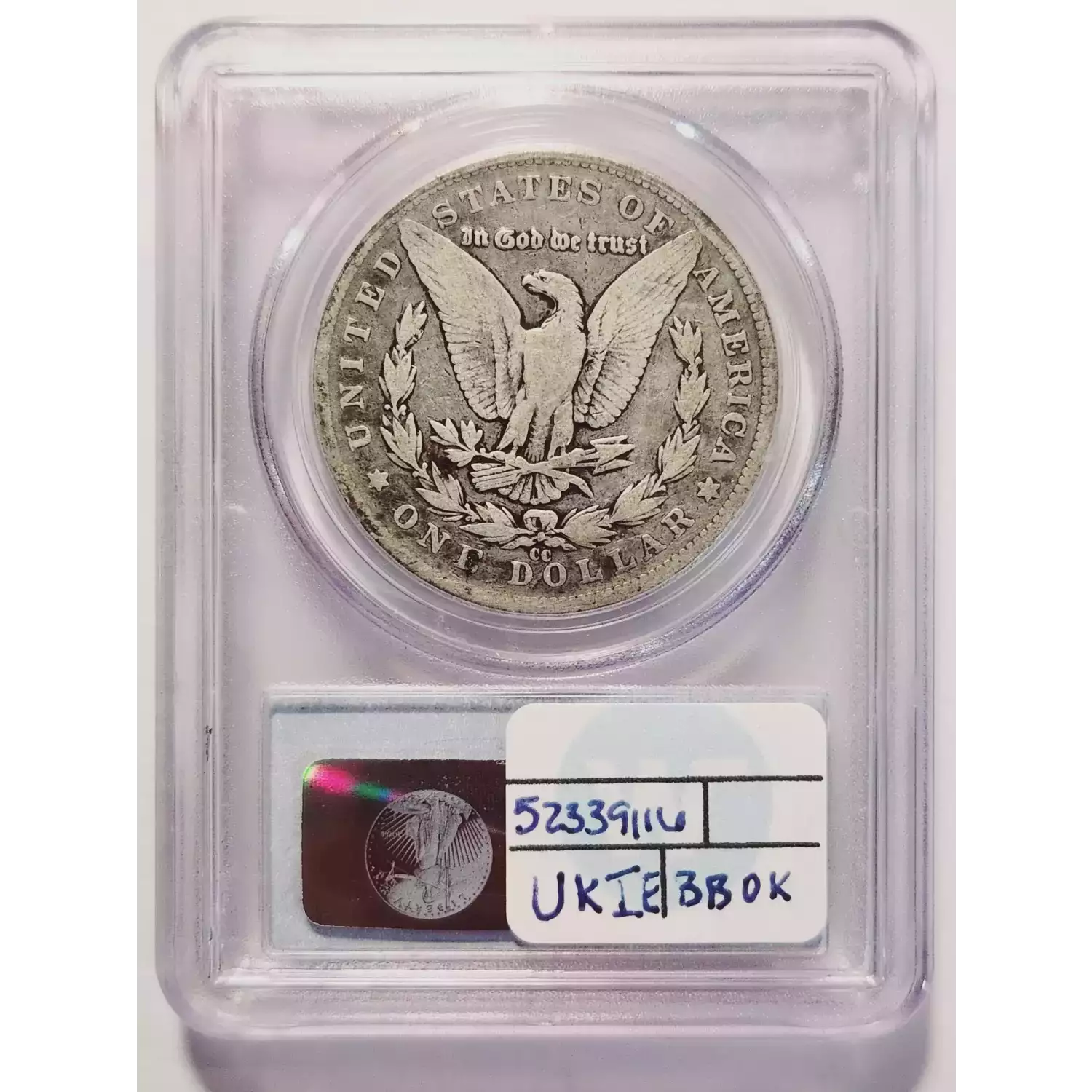 1889-CC Morgan Silver Dollar PCGS VG-8 - Bob Paul Rare Coins