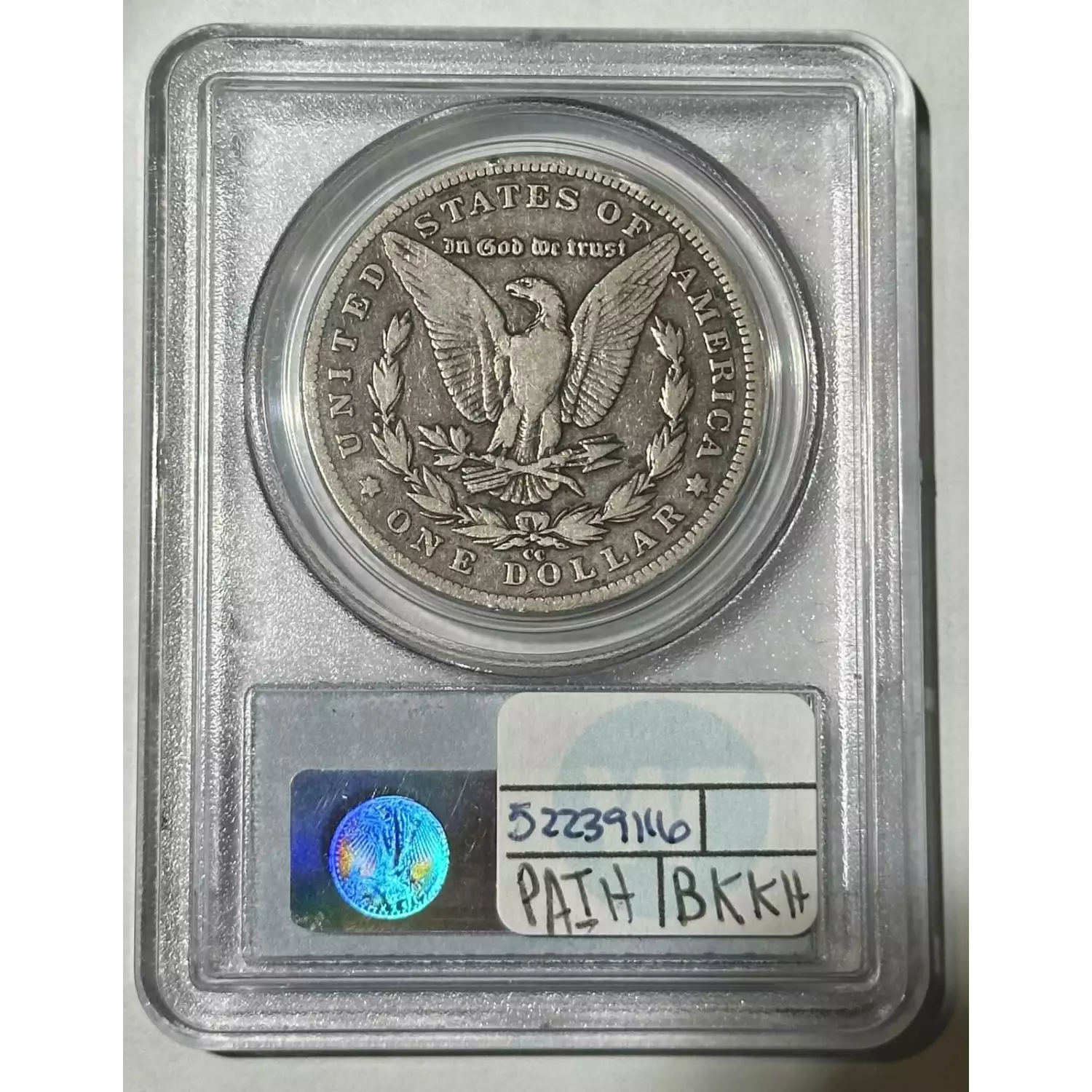 1889-CC Morgan Silver Dollar PCGS F-12 - Bob Paul Rare Coins