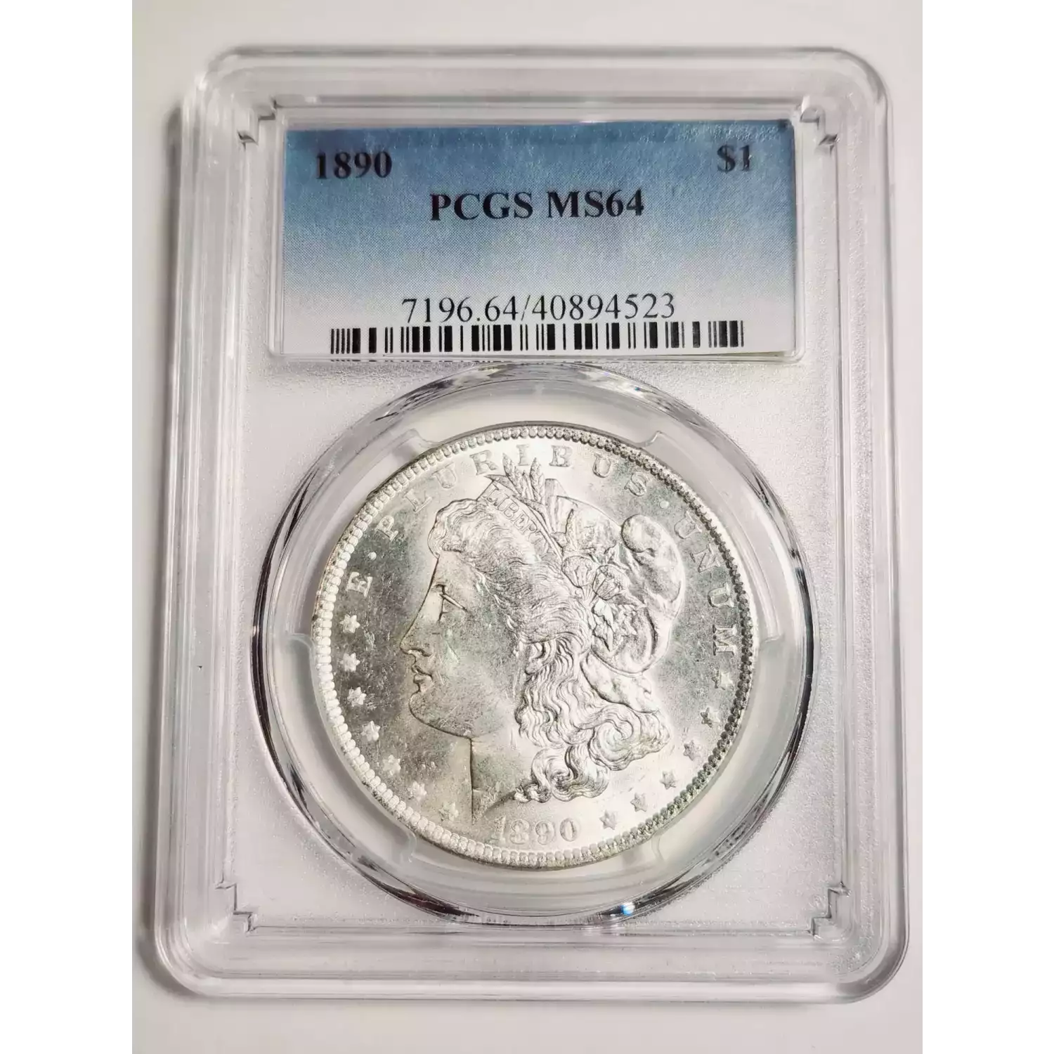 1890 Morgan Silver Dollar PCGS MS-64 - Bob Paul Rare Coins