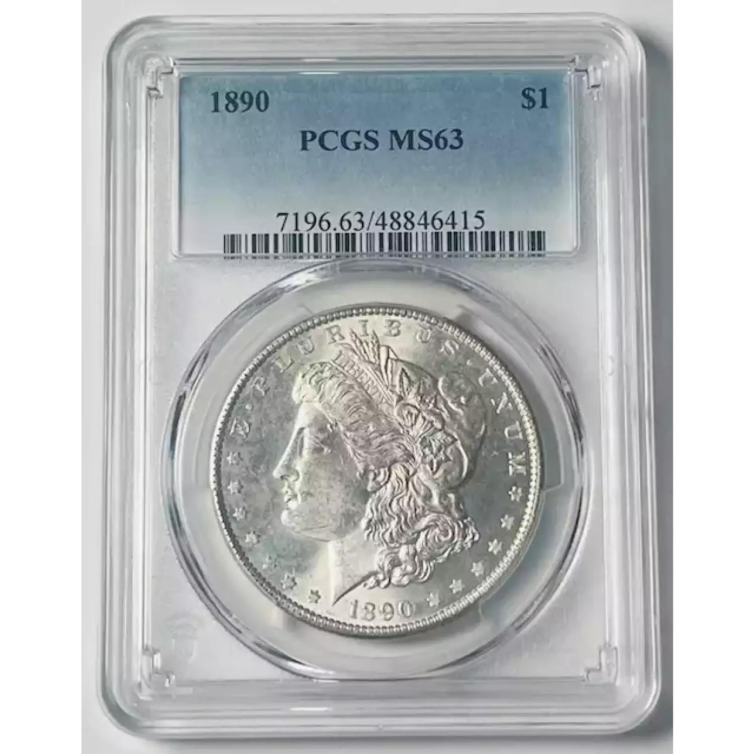 1890 Morgan Silver Dollar PCGS MS-63 - Bob Paul Rare Coins