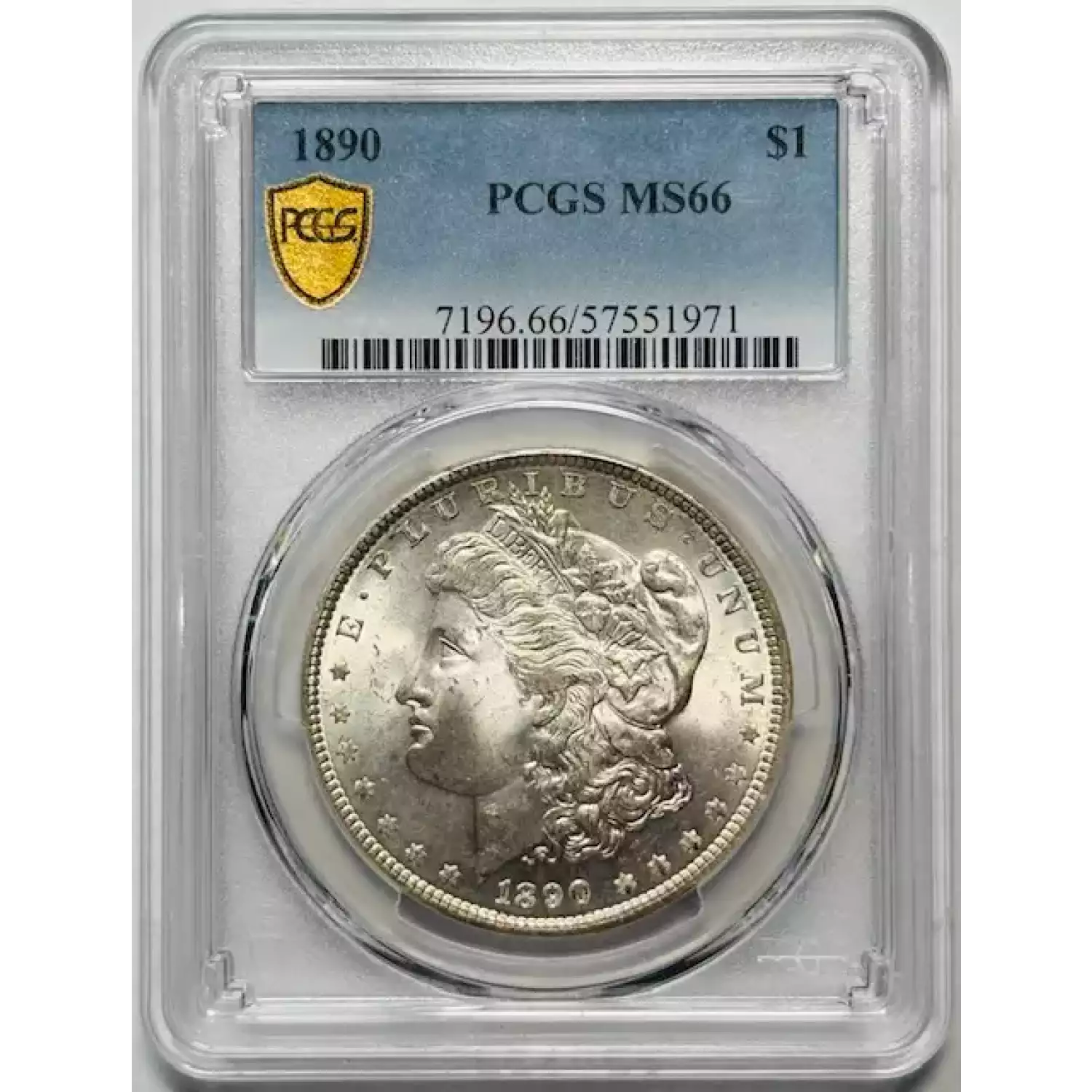1890 Morgan Silver Dollar PCGS MS-66 One Finer! - Bob Paul Rare Coins