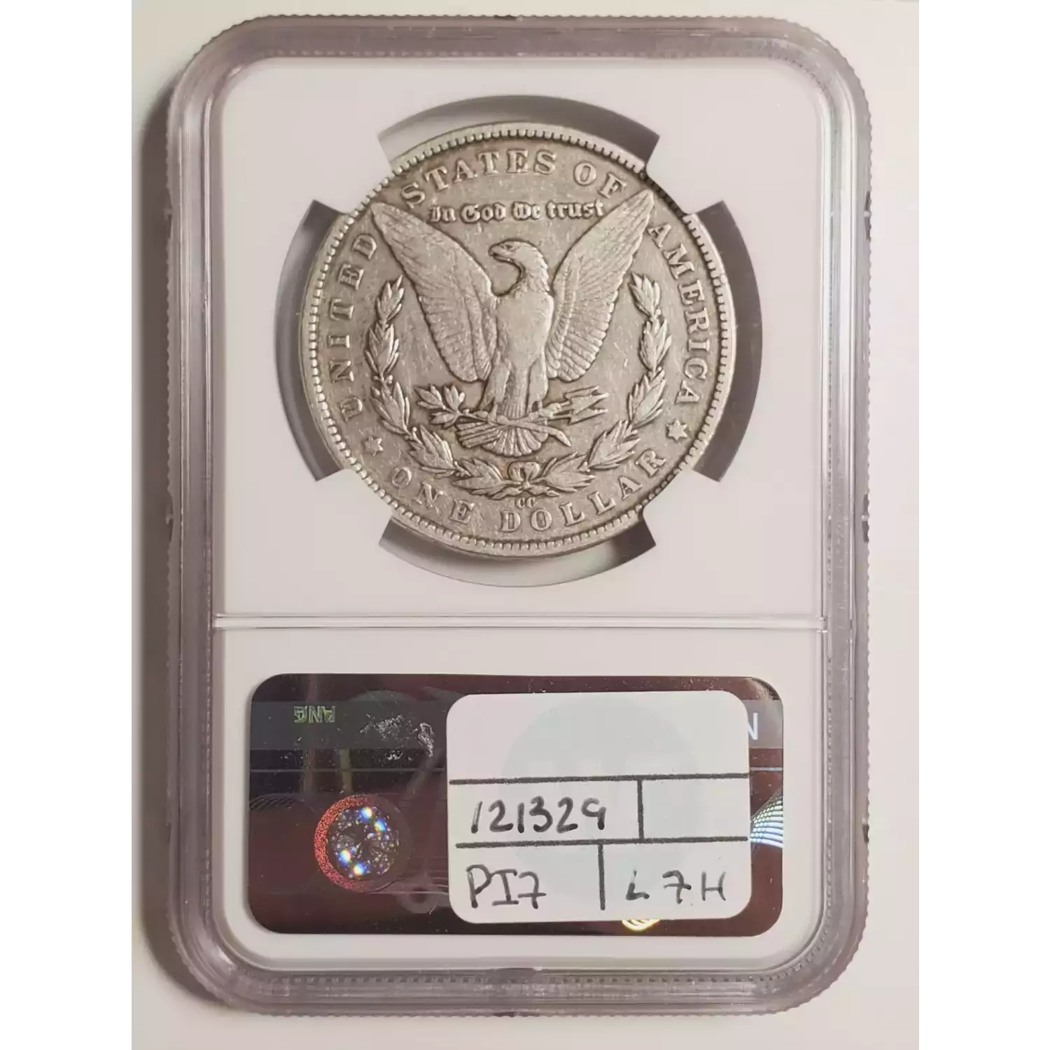 1890-CC Morgan Silver Dollar NGC VF-20 - Bob Paul Rare Coins