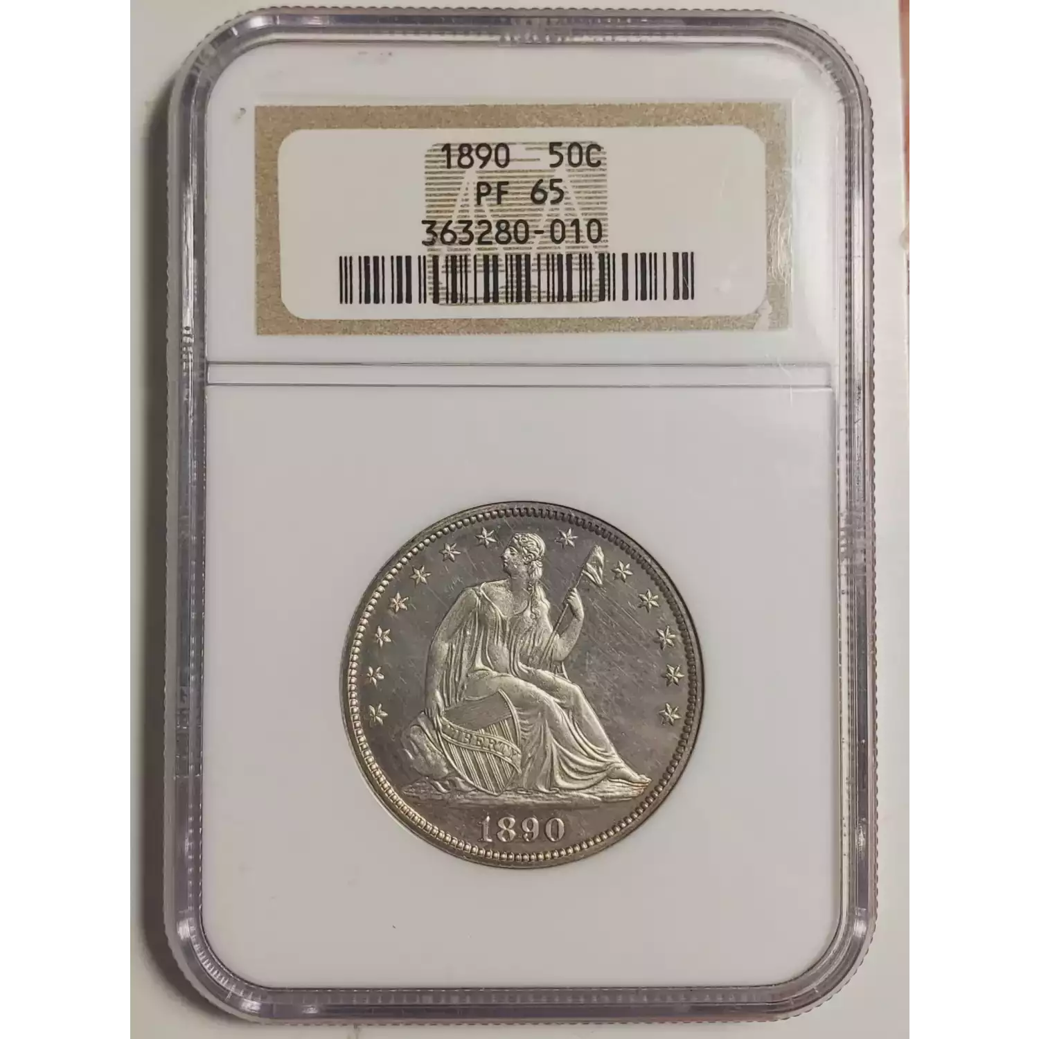 1890 NGC PF-65 Half Dollars Liberty Seated - Bob Paul Rare Coins