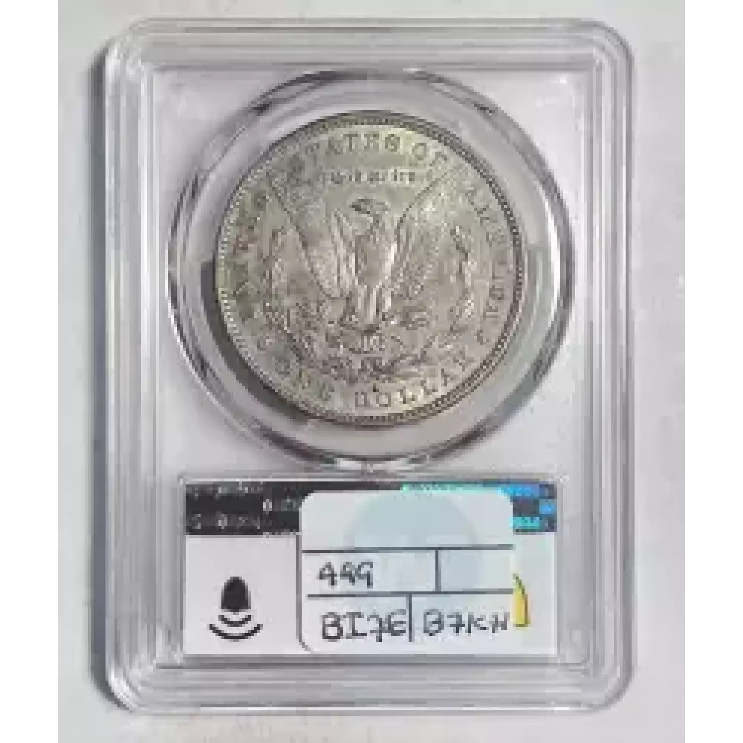 1890-CC Morgan Silver Dollar PCGS AU-50 Tailbar - Bob Paul Rare Coins