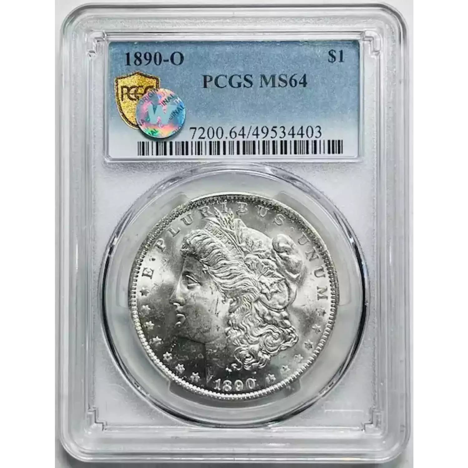 1890-O Morgan Silver Dollar PCGS MS-64 Sight White - Bob Paul Rare Coins