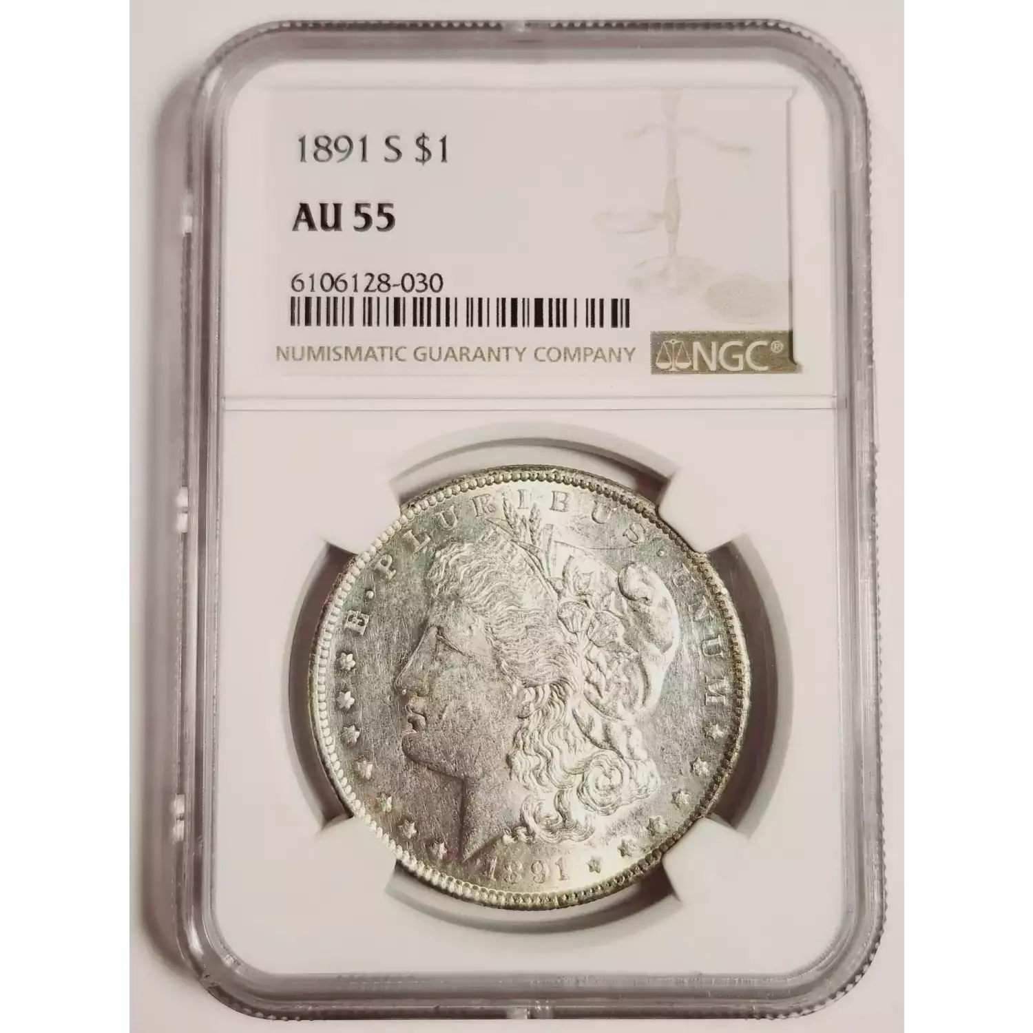 1891-S NGC AU-55 - Bob Paul Rare Coins