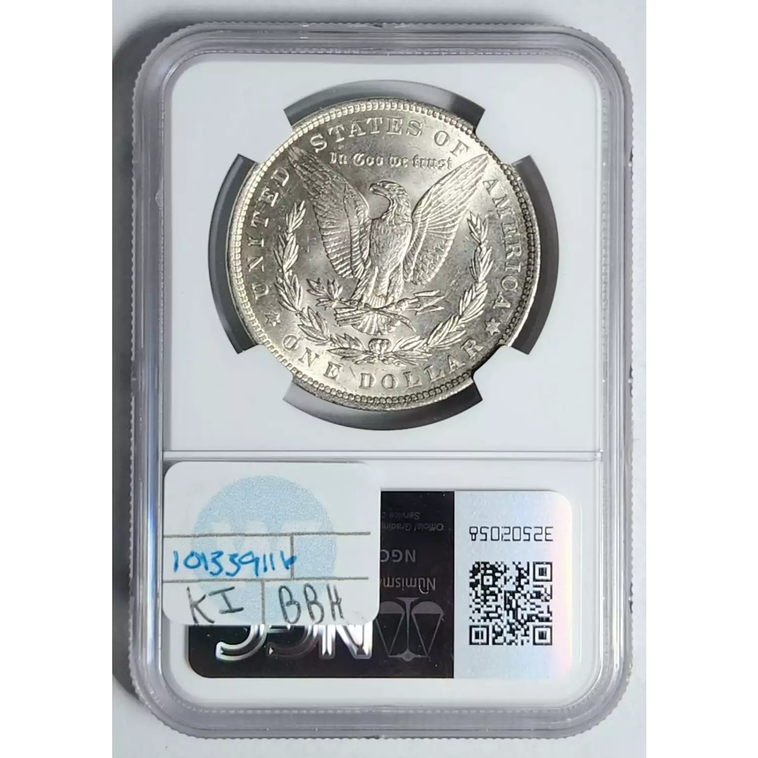 1891 Morgan Silver Dollar NGC MS-61 - Bob Paul Rare Coins