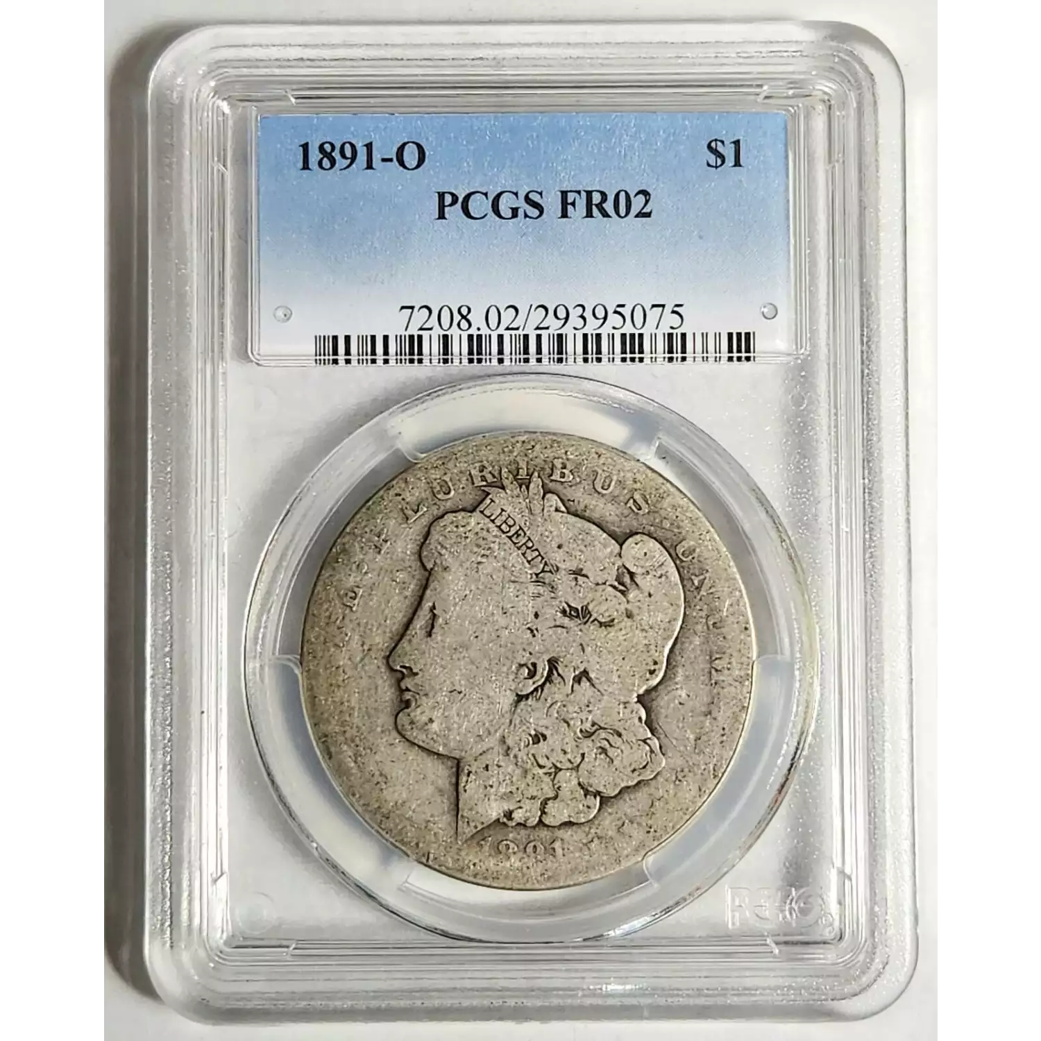 1891-O Morgan Silver Dollar PCGS FR-2 - Bob Paul Rare Coins
