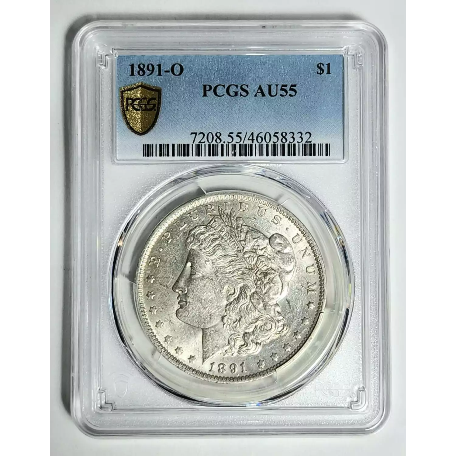 1891-O Morgan Silver Dollar PCGS AU-55 - Bob Paul Rare Coins