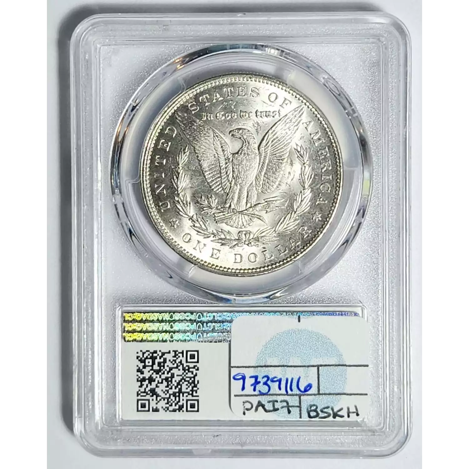 1892 Morgan Silver Dollar PCGS MS-64+ CAC - Bob Paul Rare Coins