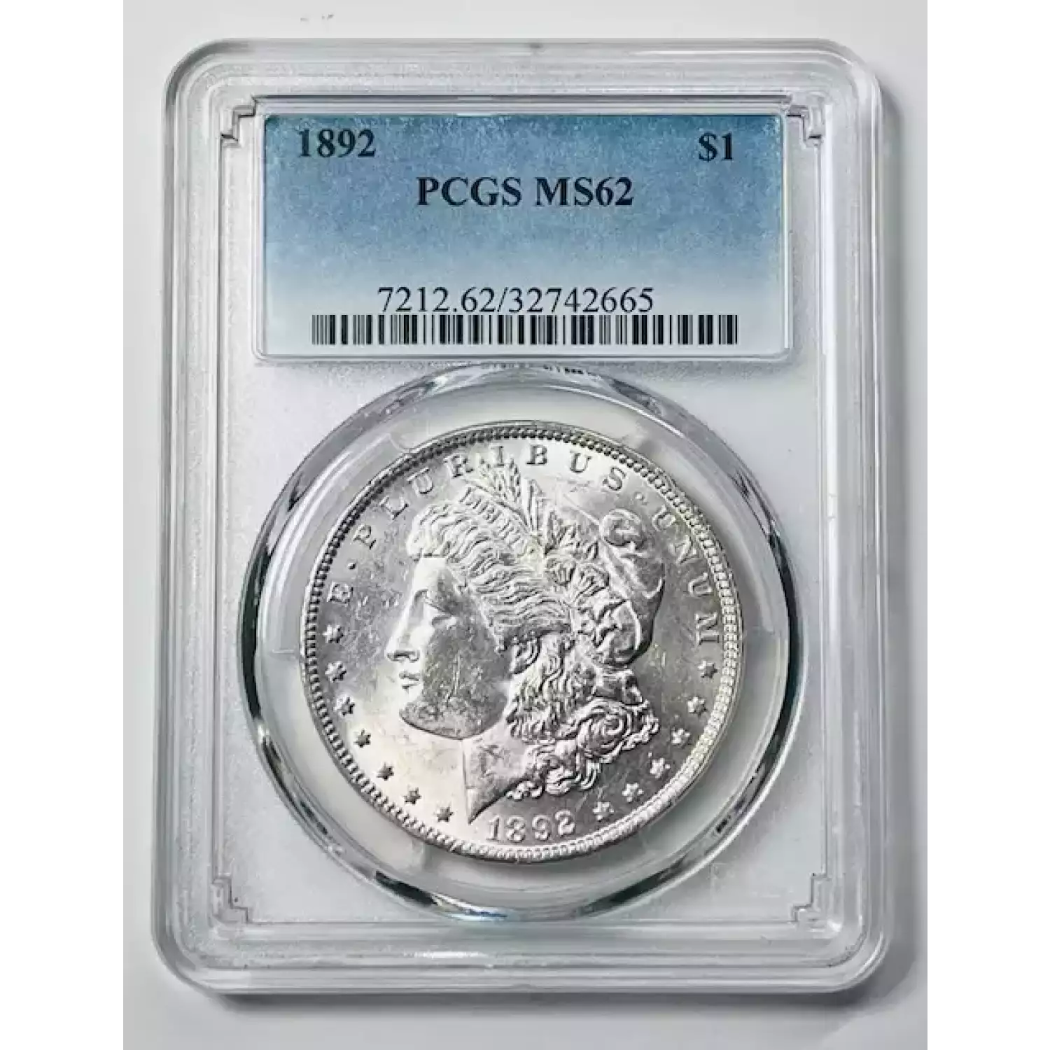 1892 Morgan Silver Dollar PCGS MS-62 - Bob Paul Rare Coins