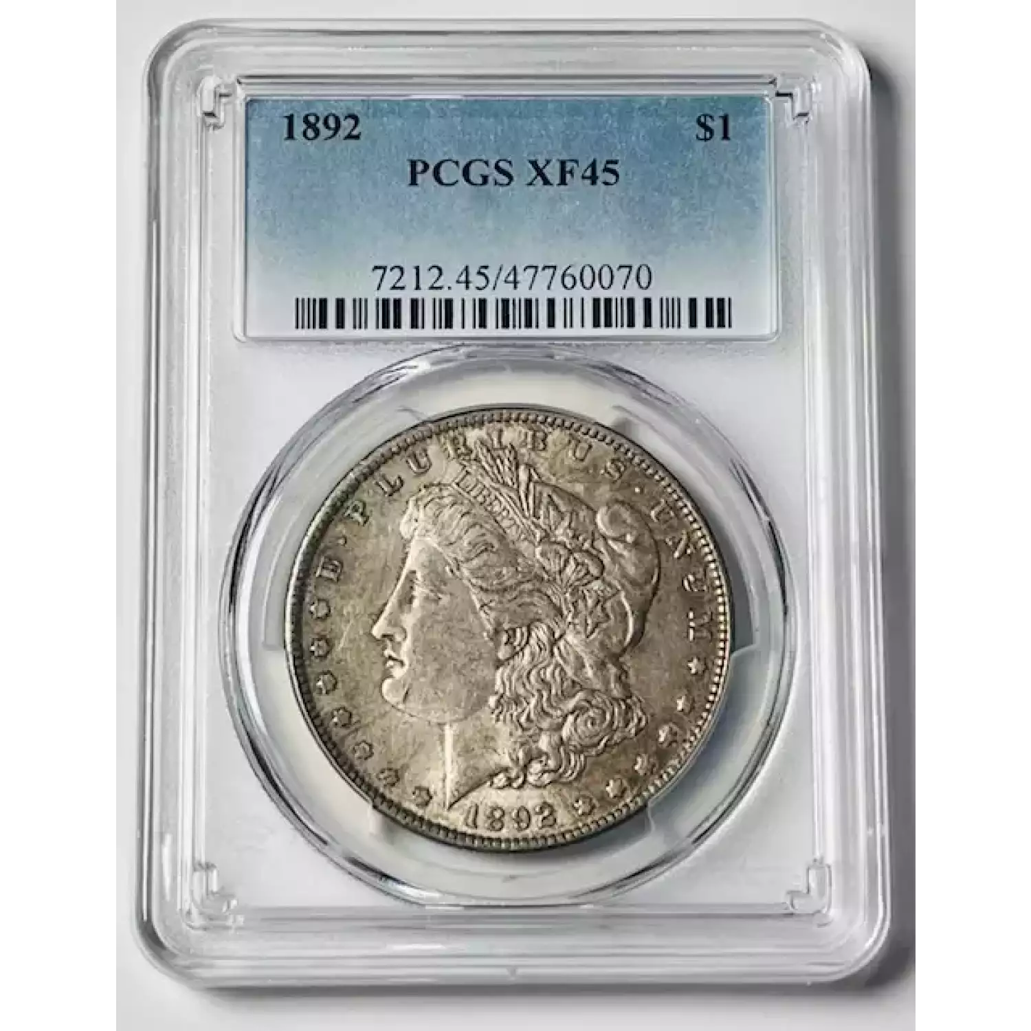 1892 Morgan Silver Dollar PCGS XF-45 - Bob Paul Rare Coins